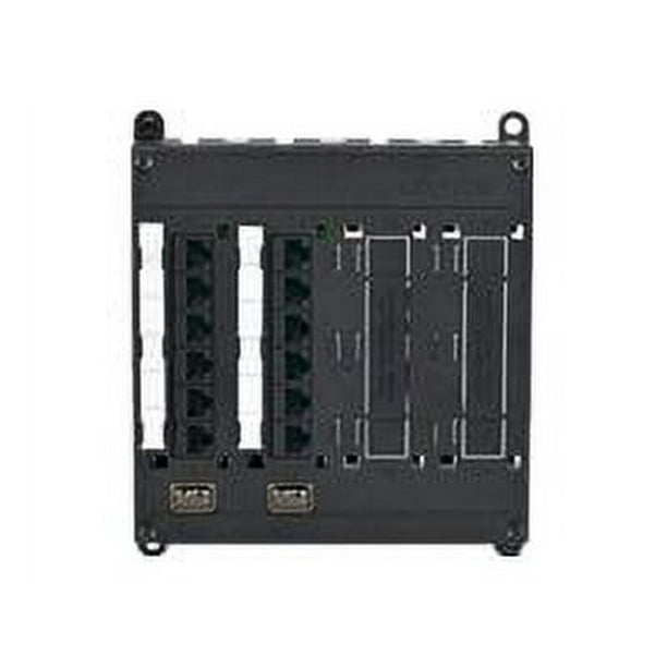 Leviton Twist & Mount Patch Panel, 12-Port, Cat6 (476TM-612) - Walmart ...