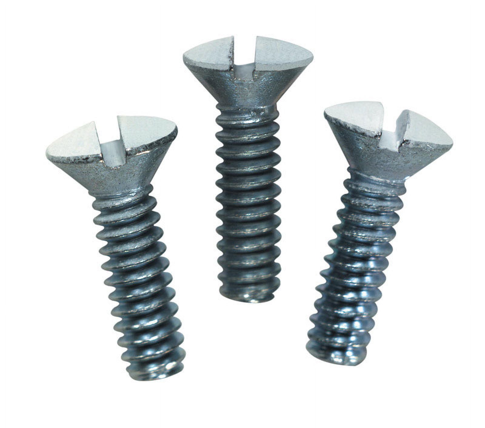 Leviton 88000-PRT White Clean & Smooth Surface Metal Wall Plate Screws ...