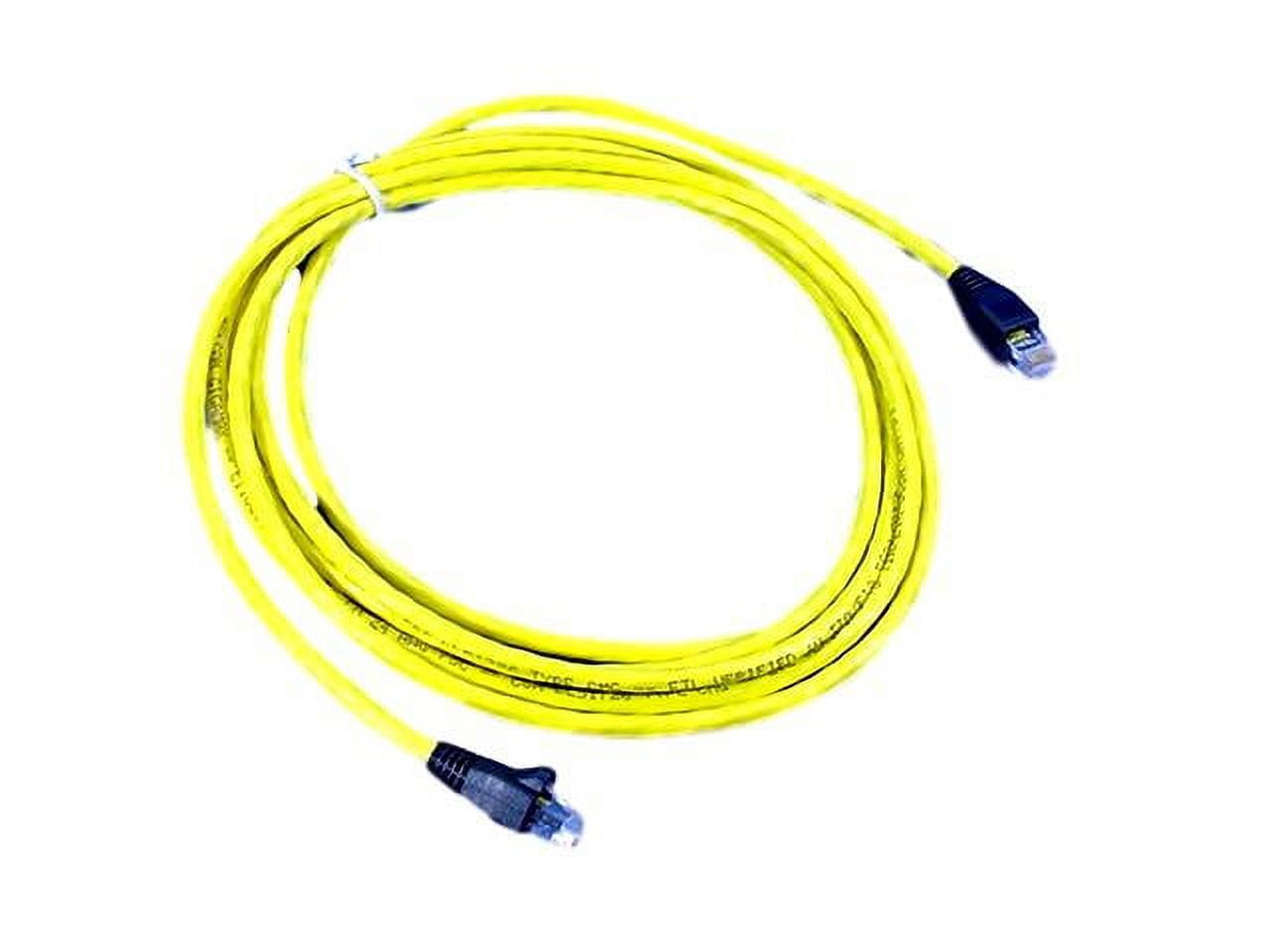 Leviton Yellow Cat 5e 10 ft Ethernet Patch Cord Network Cable Booted ...