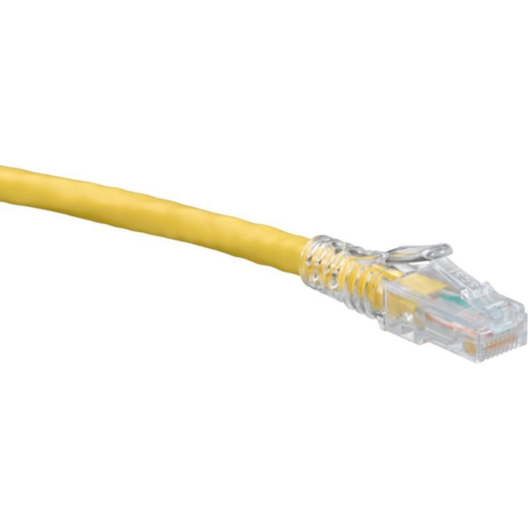 Leviton eXtreme Cat 6 SlimLine Boot Patch Cord, 10 ft, Yellow - Walmart.com