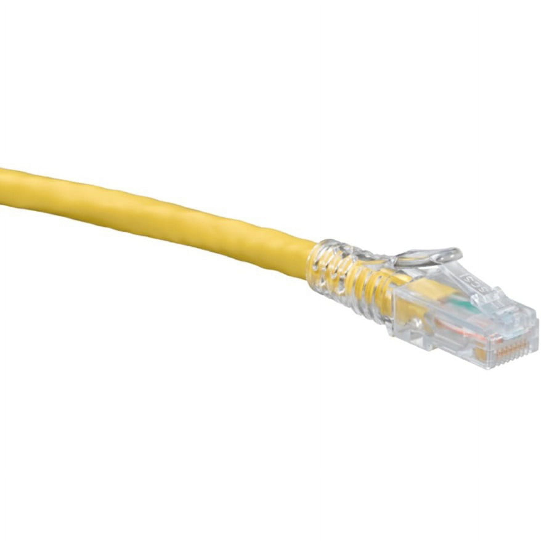 Leviton eXtreme Cat 5e SlimLine Boot Patch Cord, 3 ft, Yellow - Walmart.com