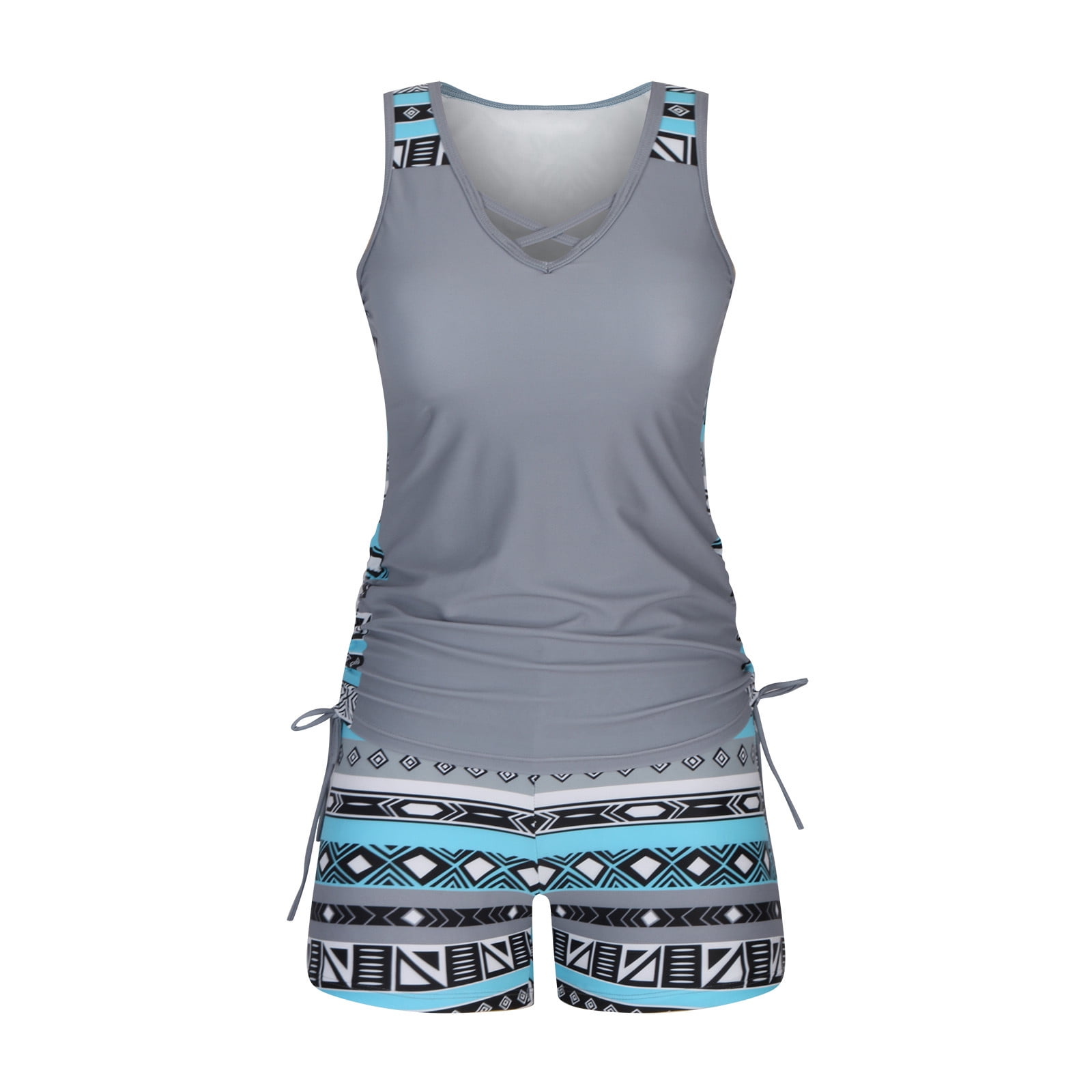 Levmjia High Waisted Tankini Sets For Women UPF50+ Sun Protection ...