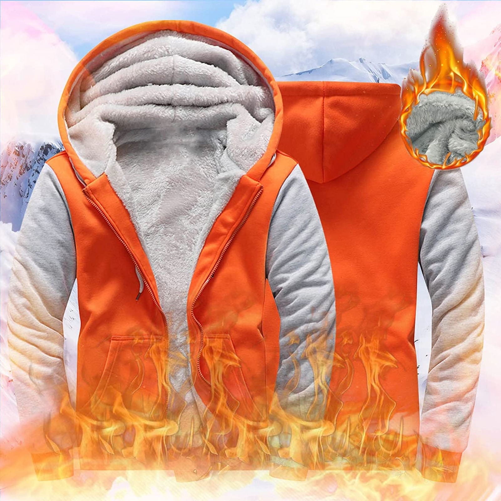 Levmjia Men's Big and Tall Winter Coat Jacket New Trendy Men's Fashion ...