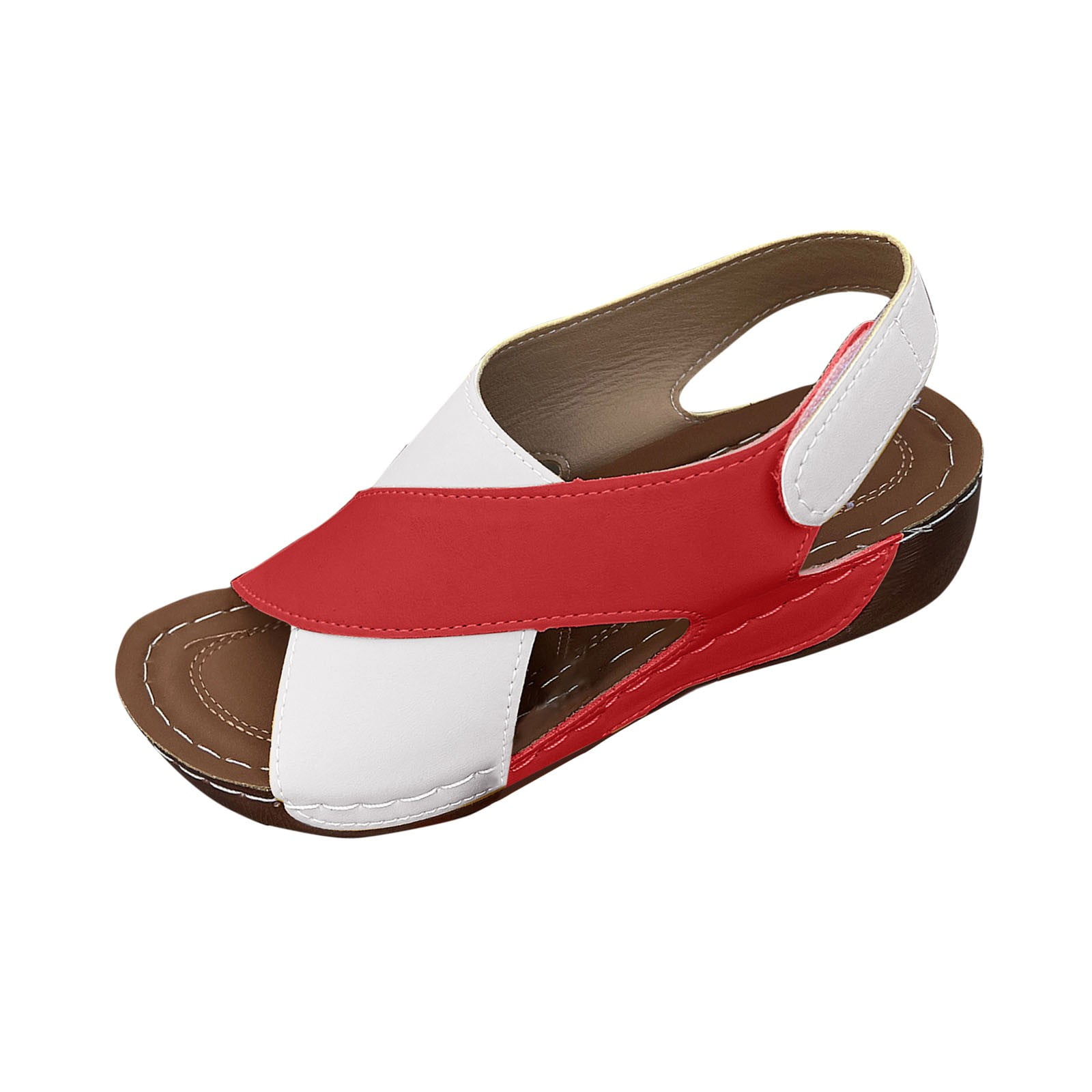 Levmjia Sandals For Women Platform Breathable Non-Slip Cushioned Wedge ...
