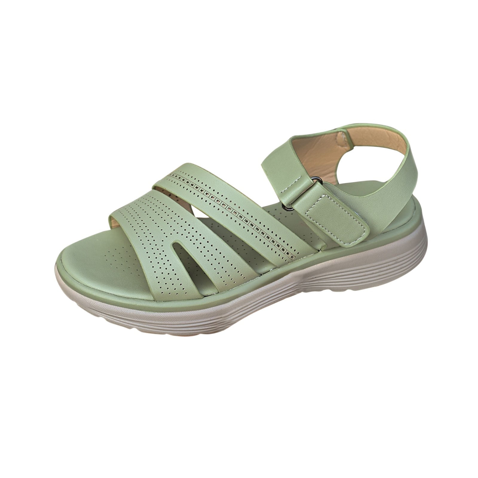 Levmjia Trendy Sandals For Women 2025 Comfort Cushioned Beach Wedge ...