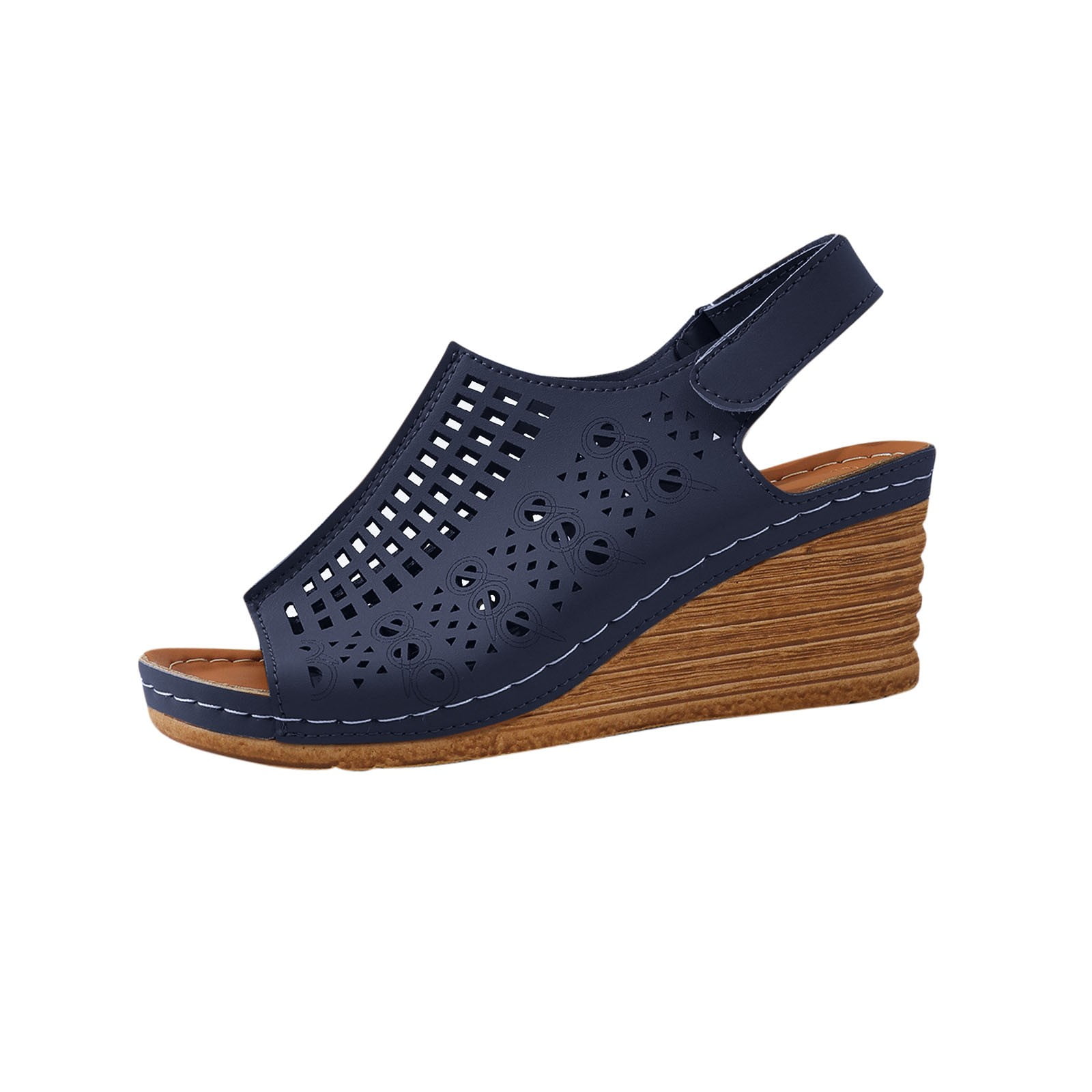 Levmjia Trendy Sandals For Women 2025 Comfortable Cushioned High Heel ...