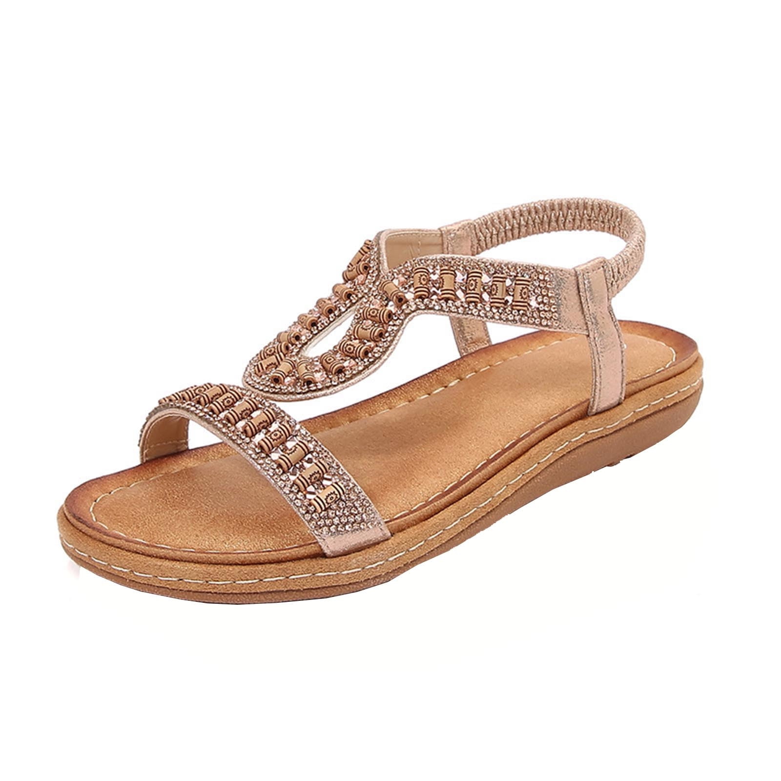 Levmjia Trendy Sandals For Women 2025 Non-Slip Cushioned Roman ...