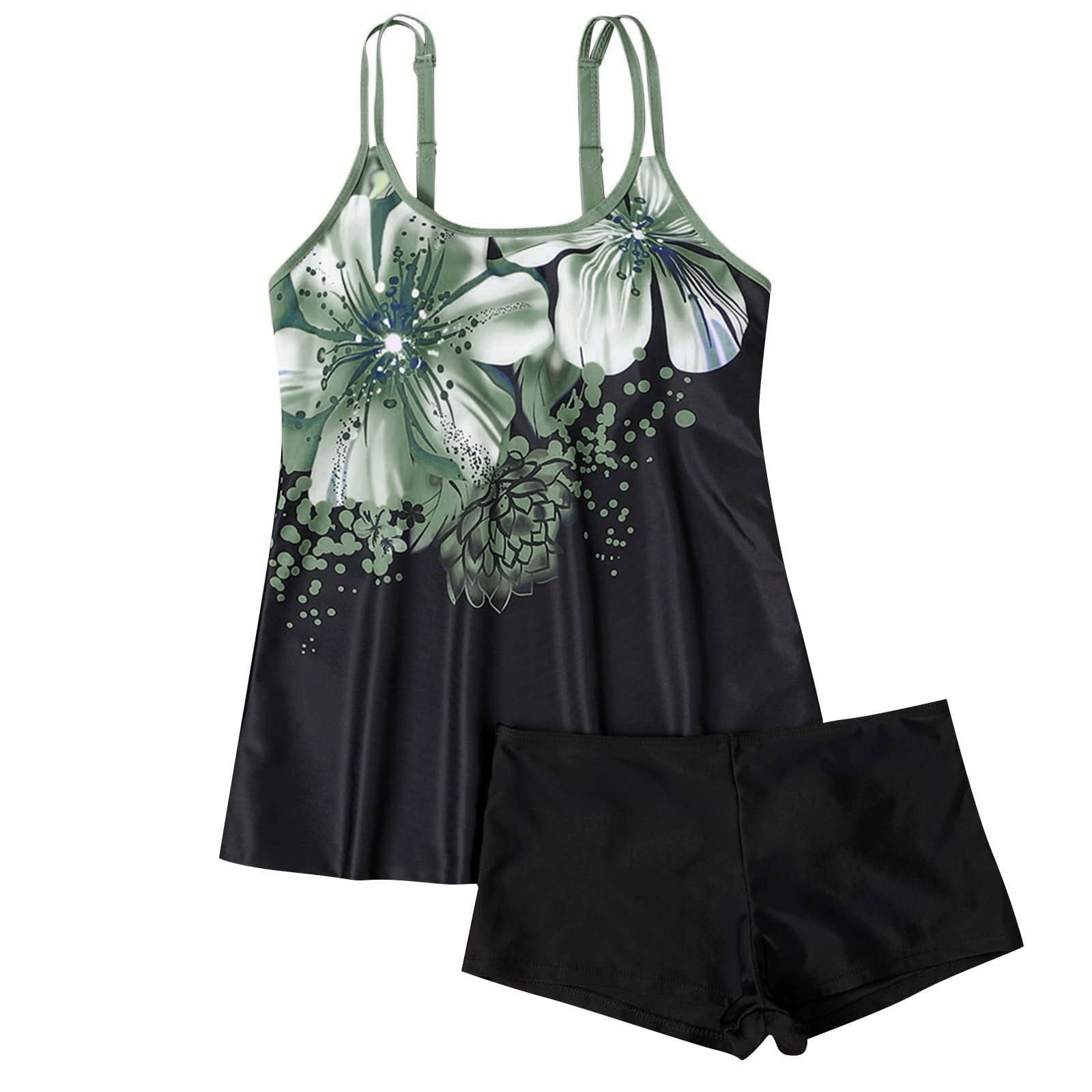 Levmjia Tummy Control Tankini Swimsuits For Women Conservative Two ...