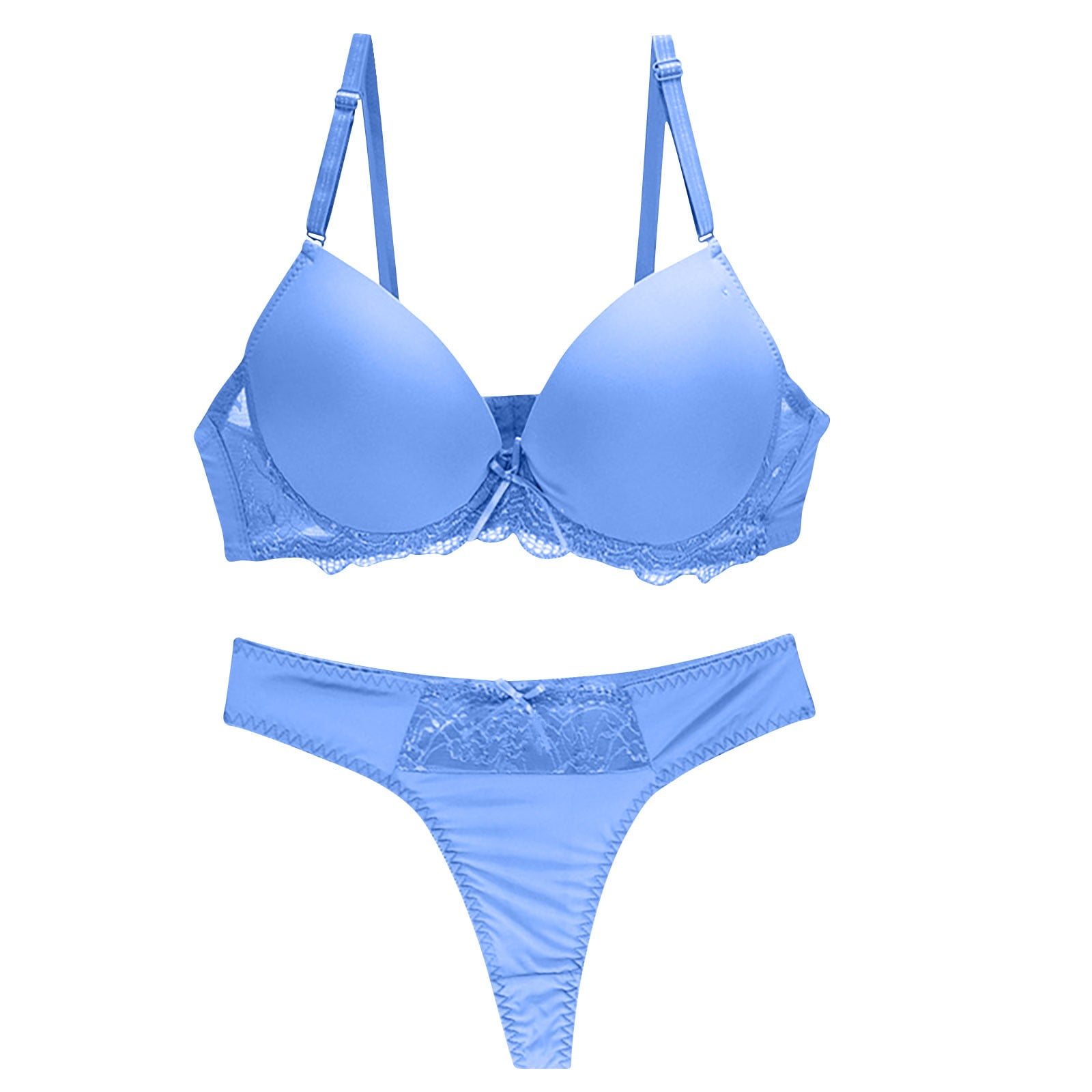Levmjia Women Push Up Sports Bra Sexy Lace Bralette No Underwire ...