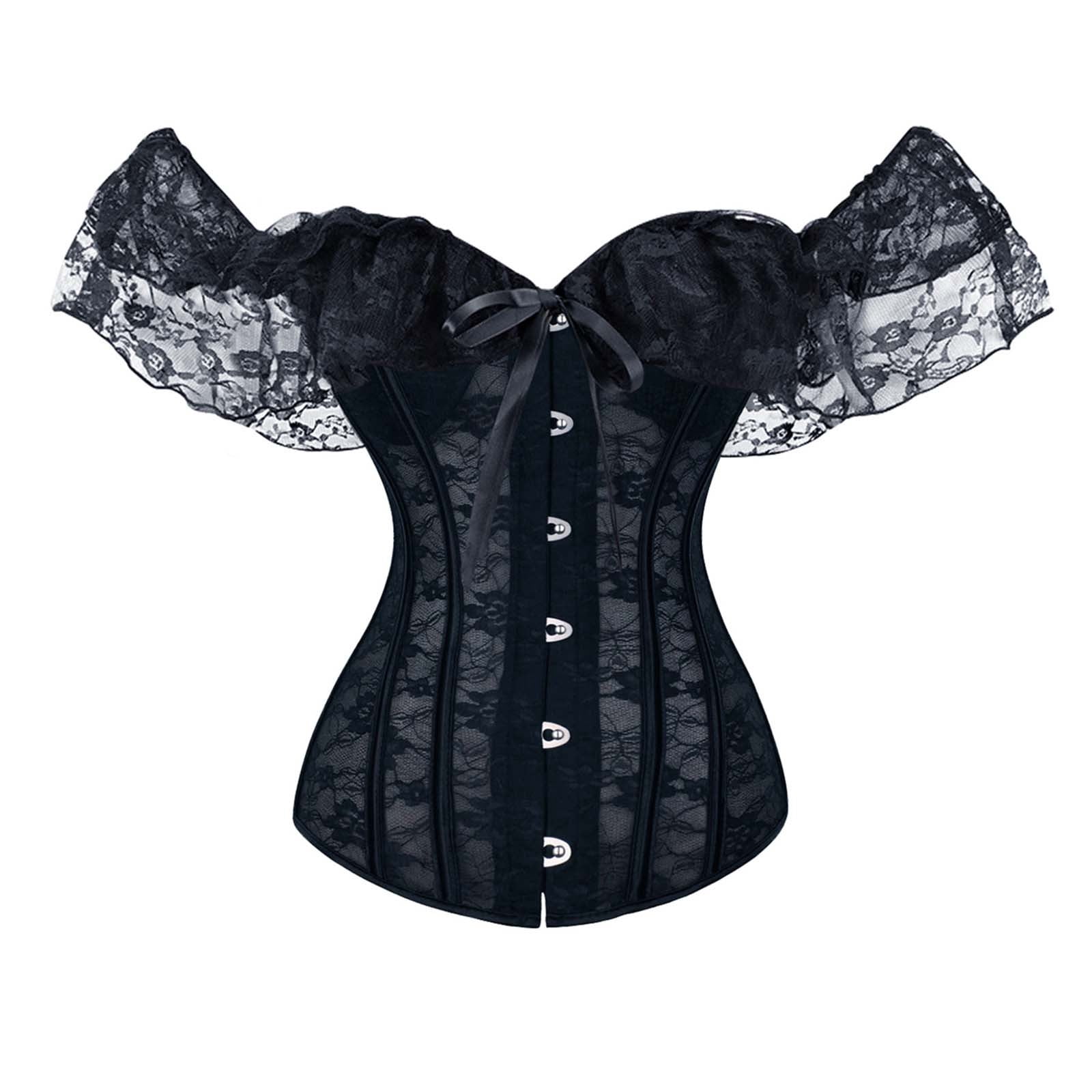 Levmjia Women Shapewear Corset Vintage Waist Trainer Body Shaper for ...