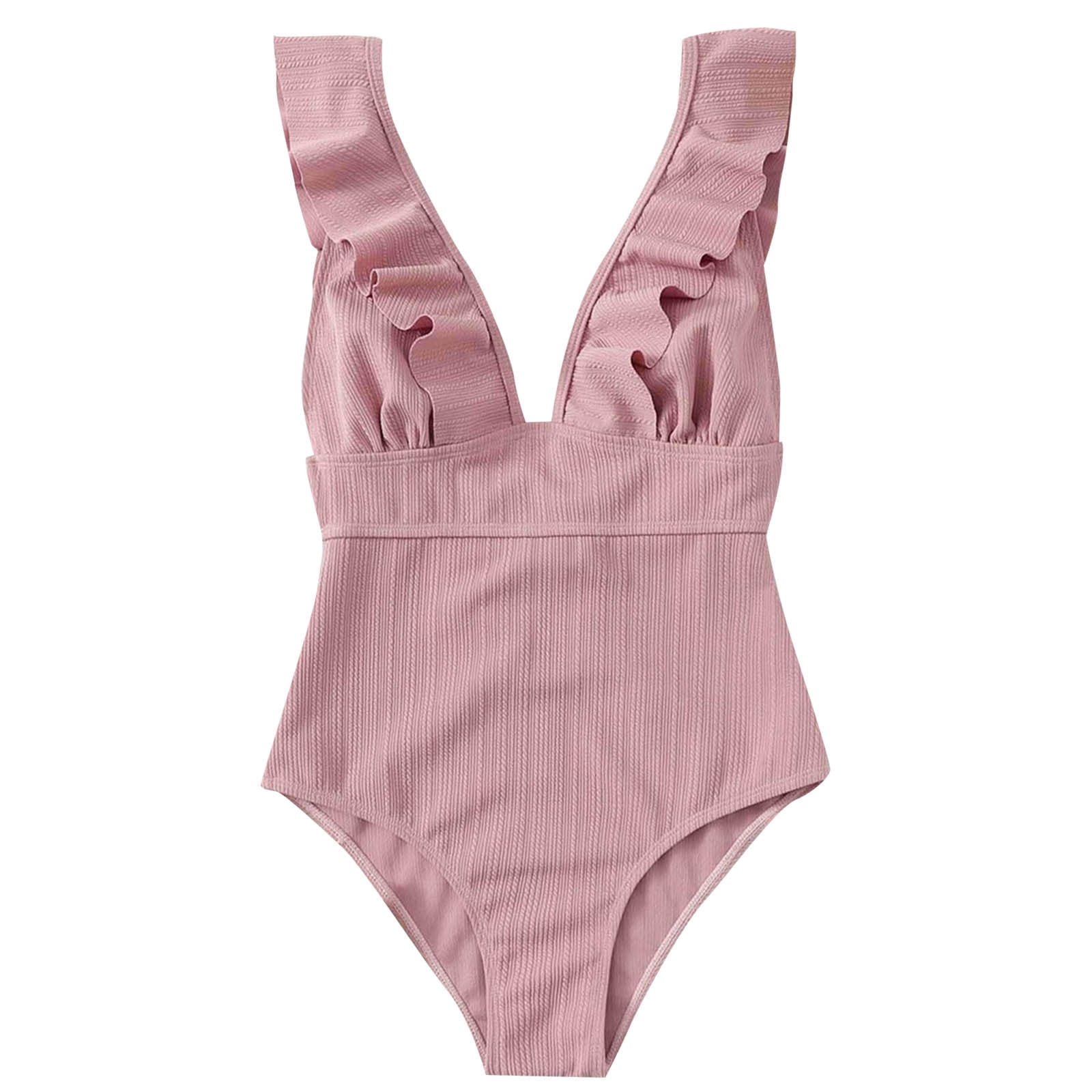 Levmjia Women's One-Piece Swimsuits Backless Adjustable Bikini Set ...