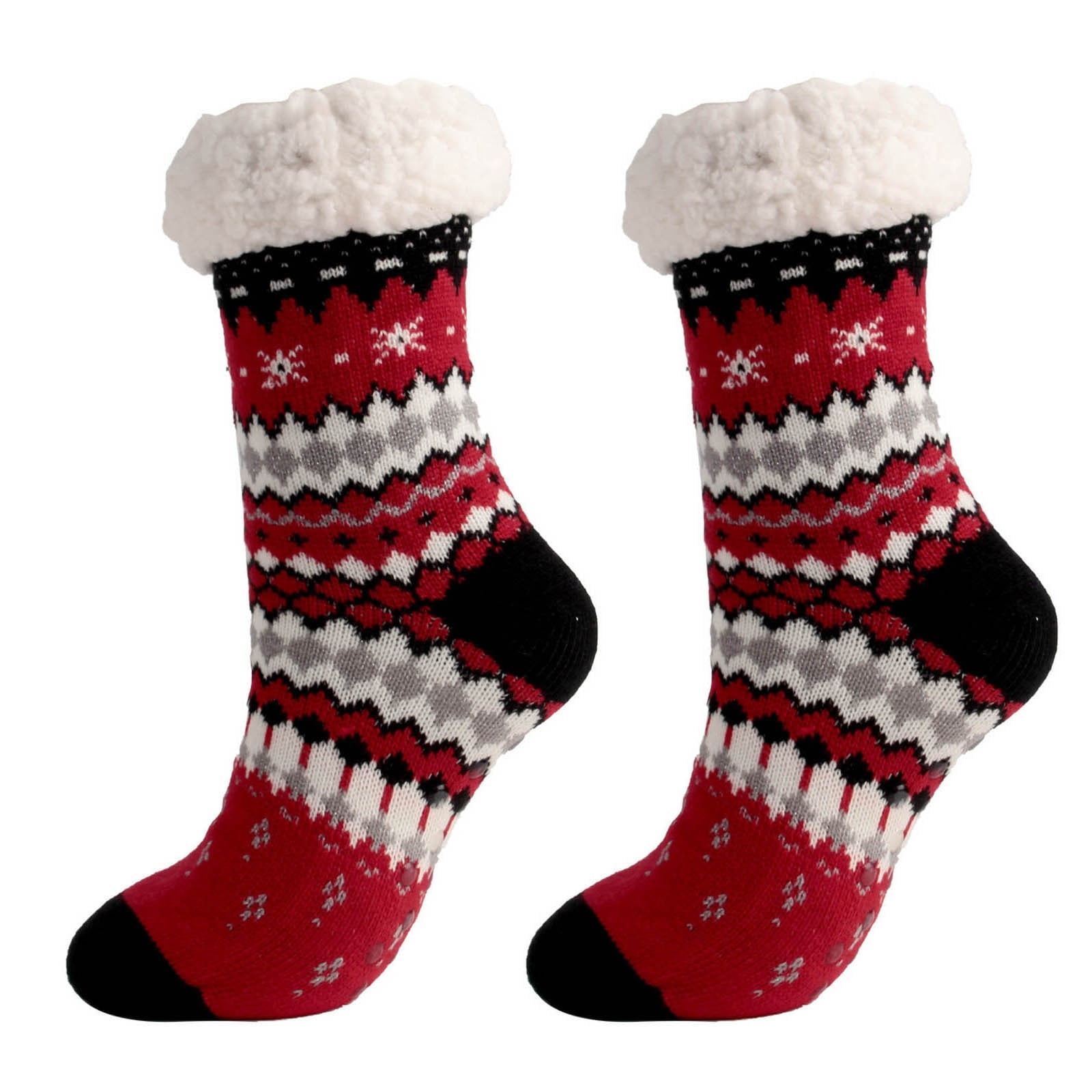 Levmjia Women's Winter Warm Socks Comfort Fit Super Soft Cozy Fuzzy ...