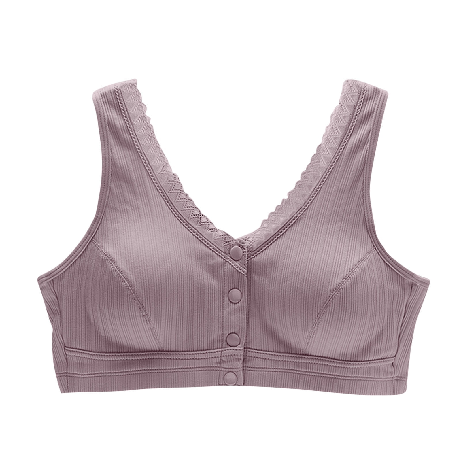 Levmjia Womens Bras Push Up Backless Nylon Seamless Comfortable ...