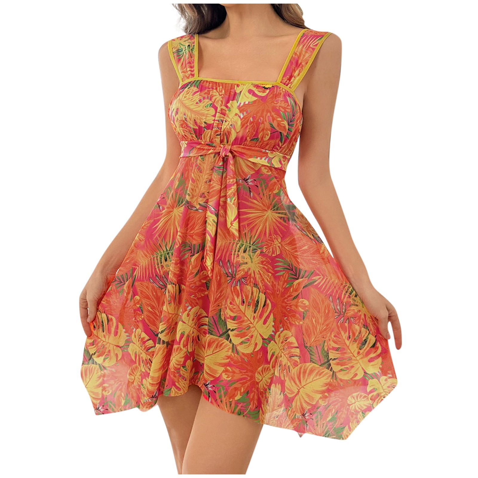 Levmjia Womens Sleeveless Nightgown Soft Cotton Summer Sleep Dress ...