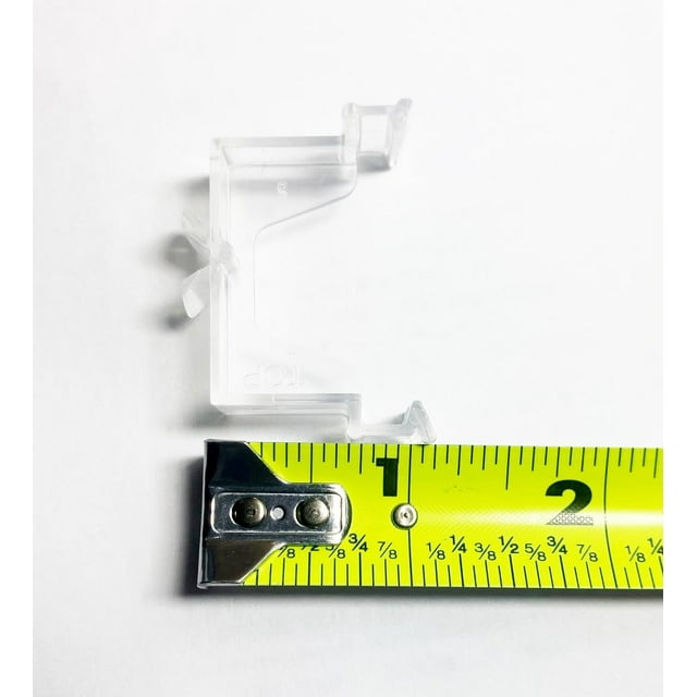 Levolor Premium Faux Wood Blinds Cordless Valance Clip Accessory, (Pack ...