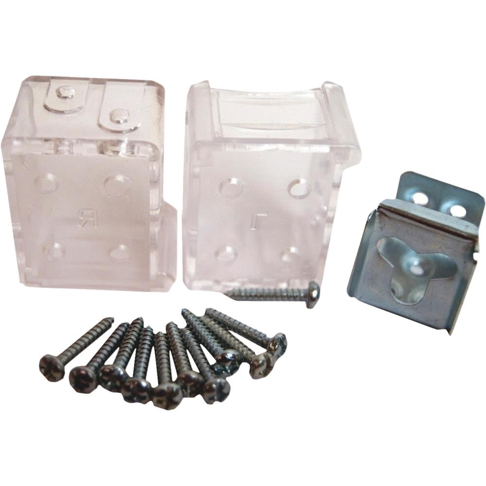 Levolor Rubber Mini Blind Replacement Bracket 1/2 in. W Clear - Walmart.com