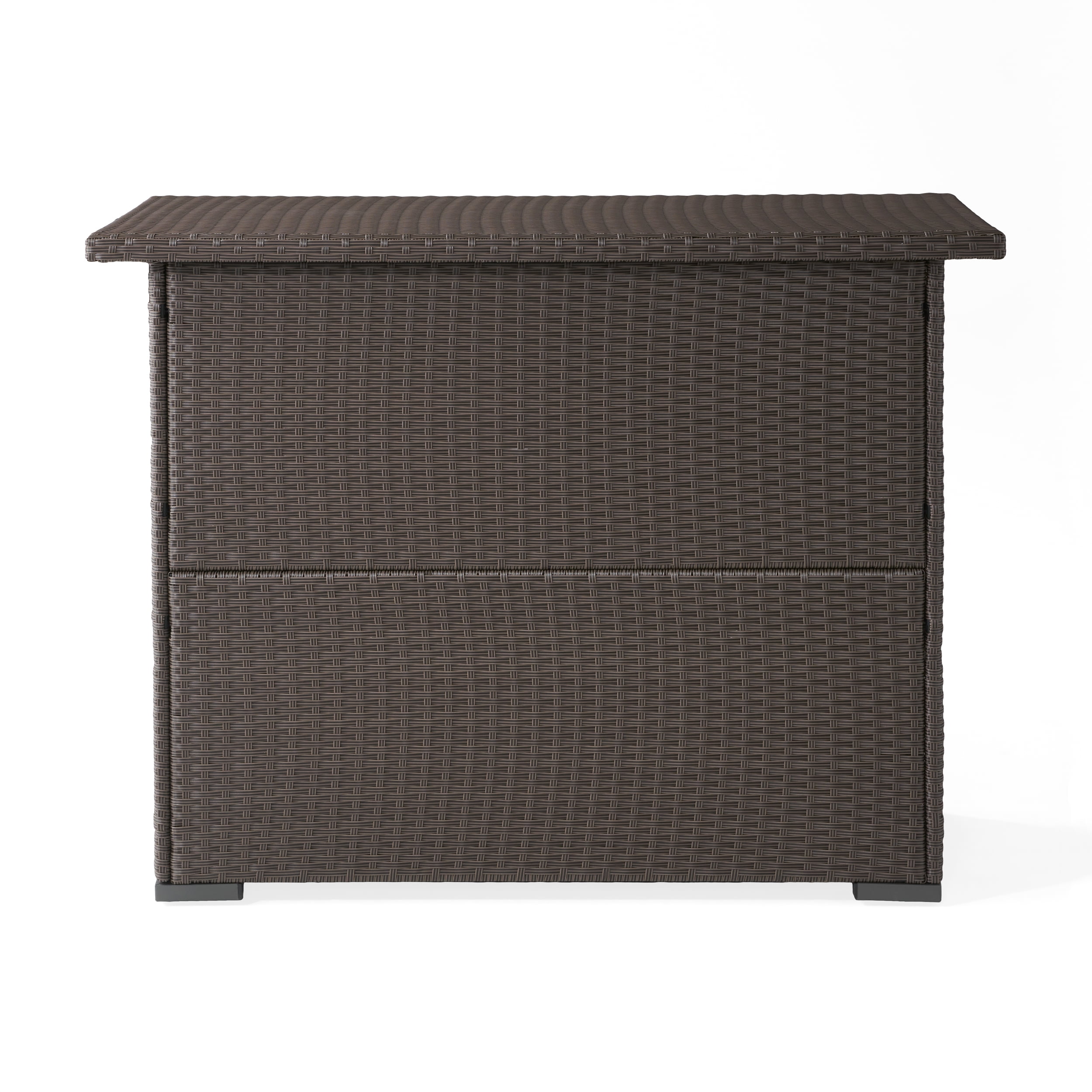 Levont Outdoor Wicker Bar, Dark Brown - Walmart.com