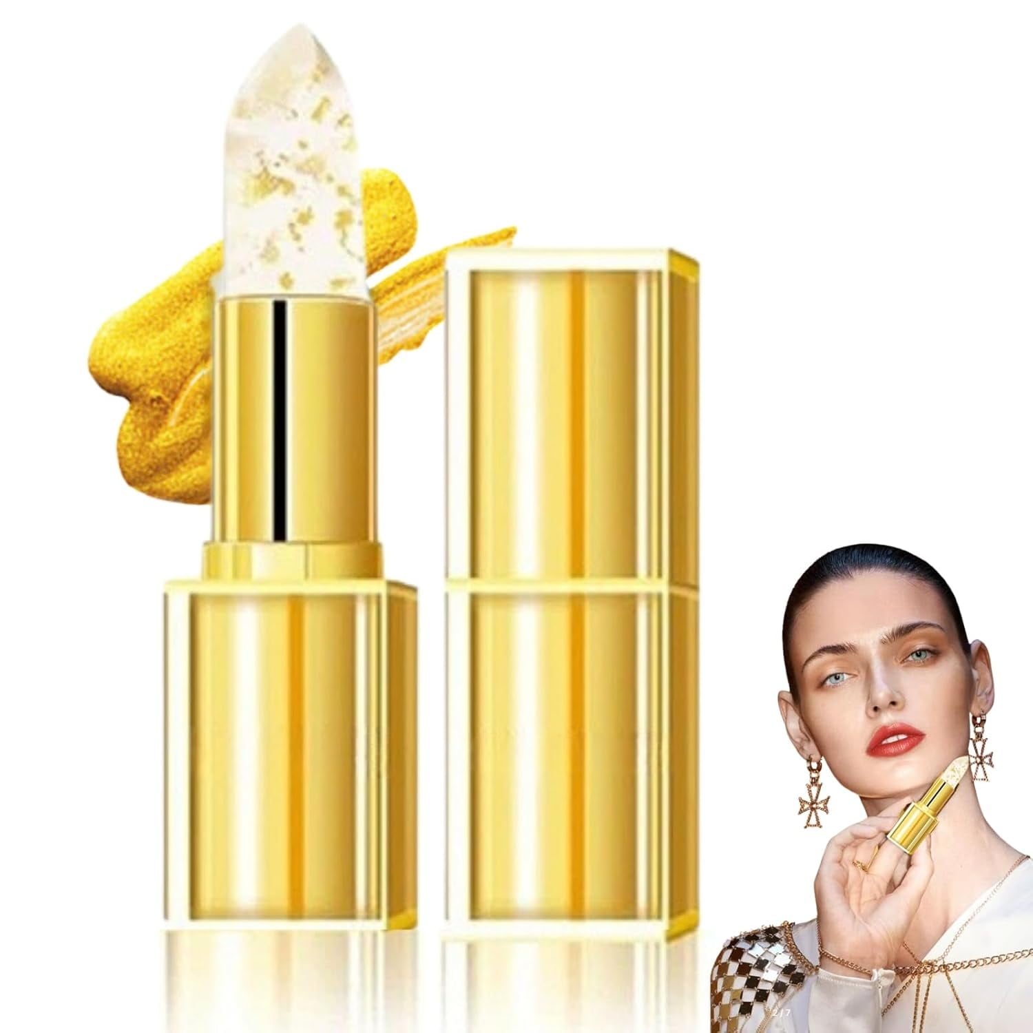 Levora Color Changing Lipstick, Mood Lipstick Color Changing Long Lasting, Gold Mood Ph ...