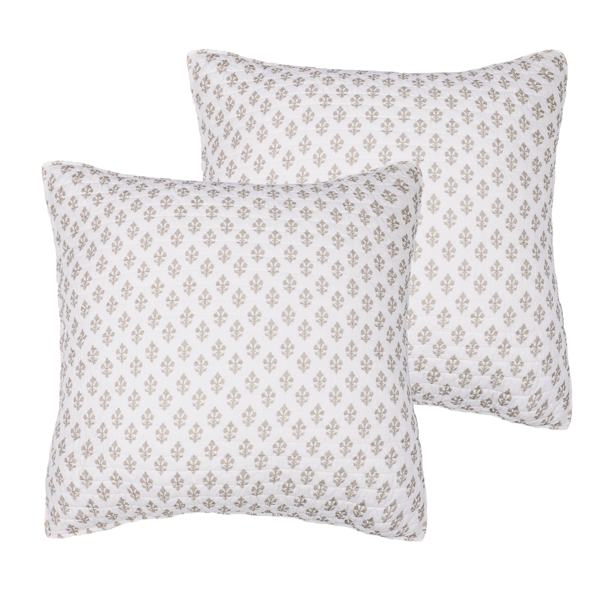 Levtex Home Angelica Off-White Euro Sham Set of 2 (26x26in) – 100% ...
