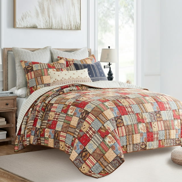 Levtex Home - Ansara Quilt Set - Twin/Twin XL Quilt and One Standard ...