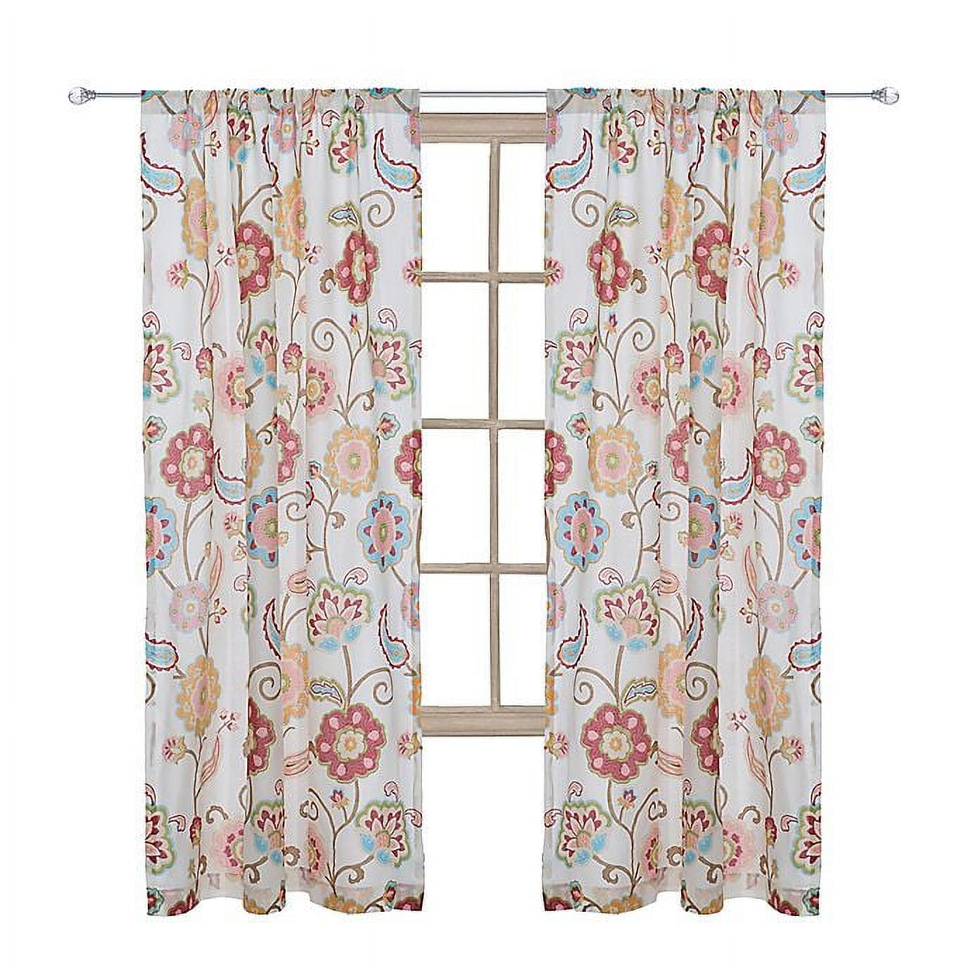 Levtex Home - Ashbury Spring - Window Panel with Rod Pocket - One ...