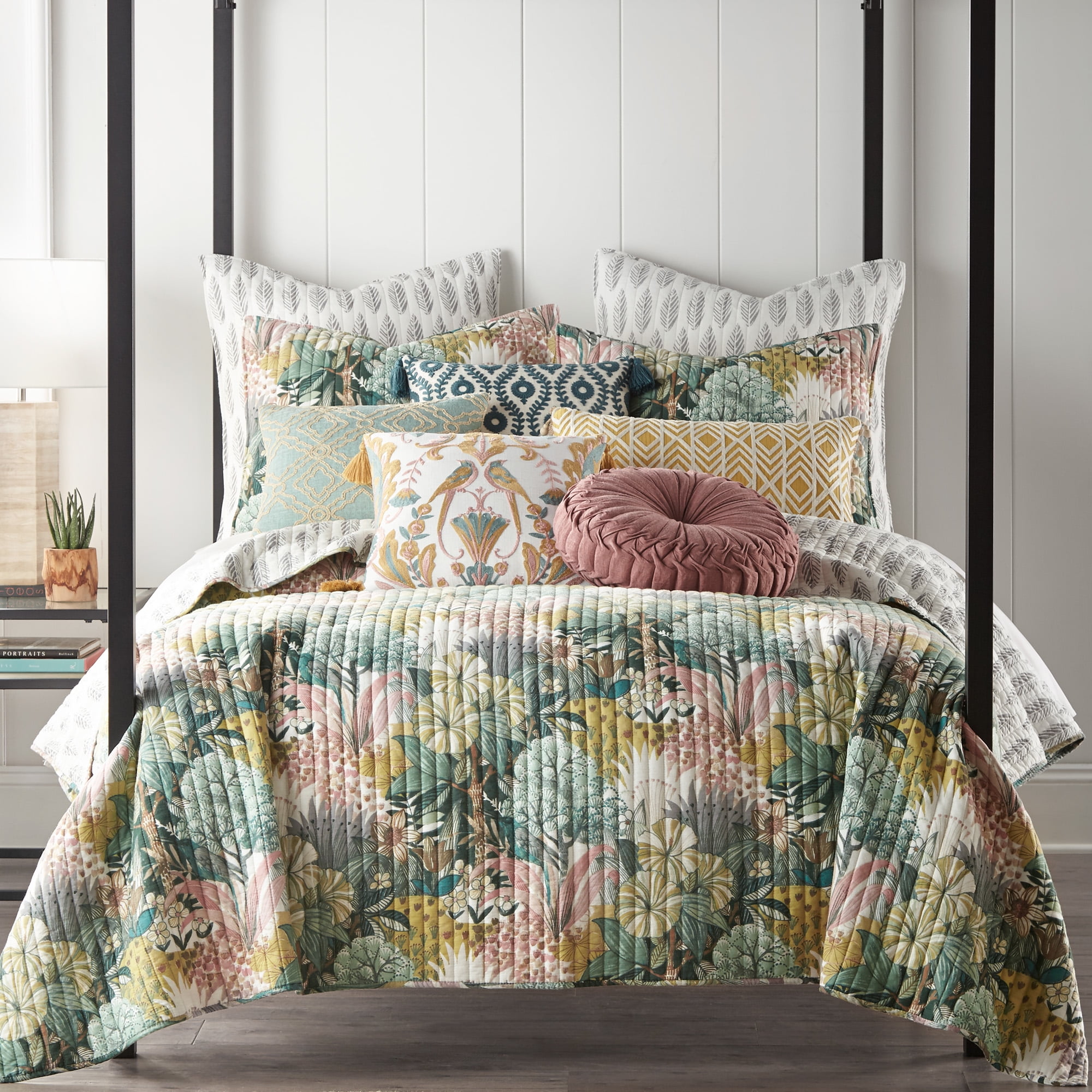 Levtex Home - Ashika Quilt Set - Full/Queen Quilt and Two Standard ...