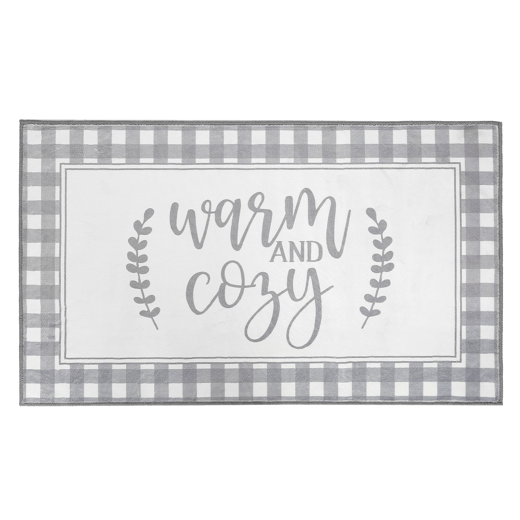 Levtex Home Camden Cream and Grey Rug 20in. X 34in. 100% Polyester with ...