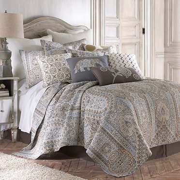 Levtex Home - Kassandra Quilt Set - Full/Queen Quilt (88x92in ...