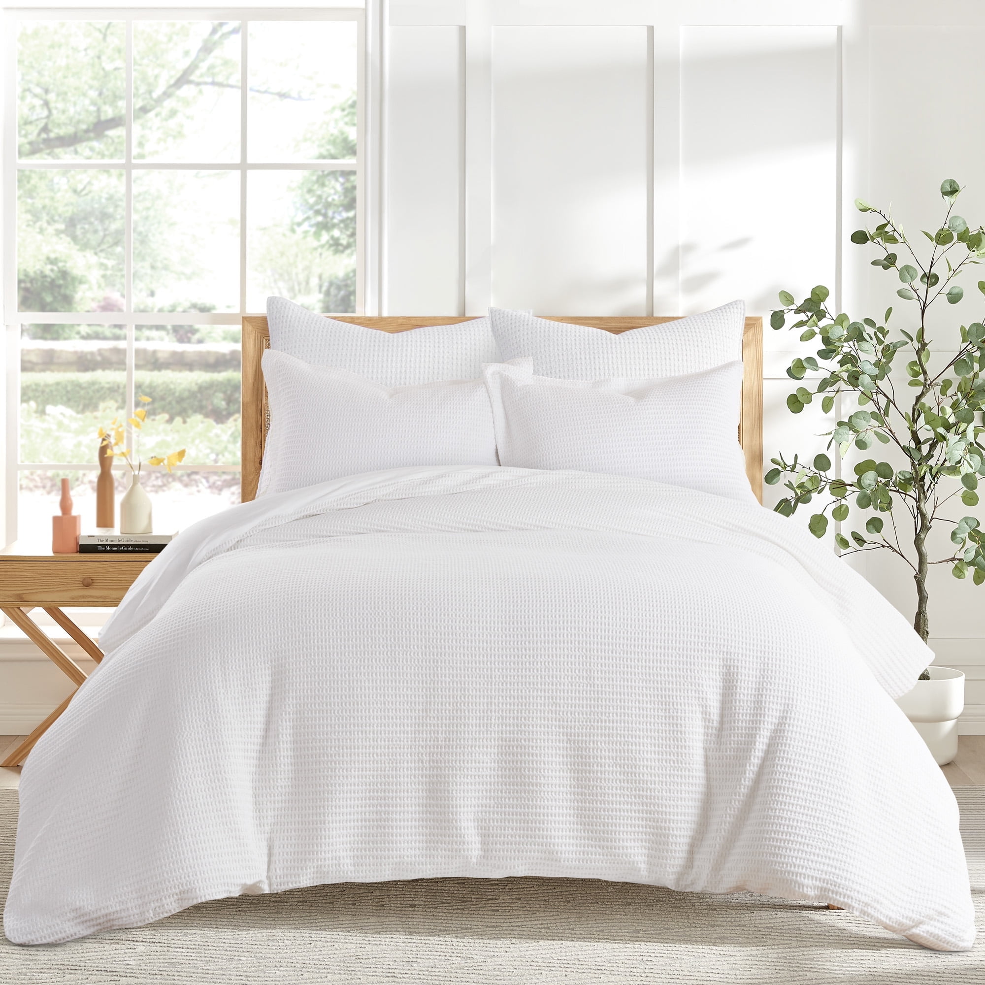 Levtex Home - Full/Queen Cloud Waffle Comforter Set - Bright White ...