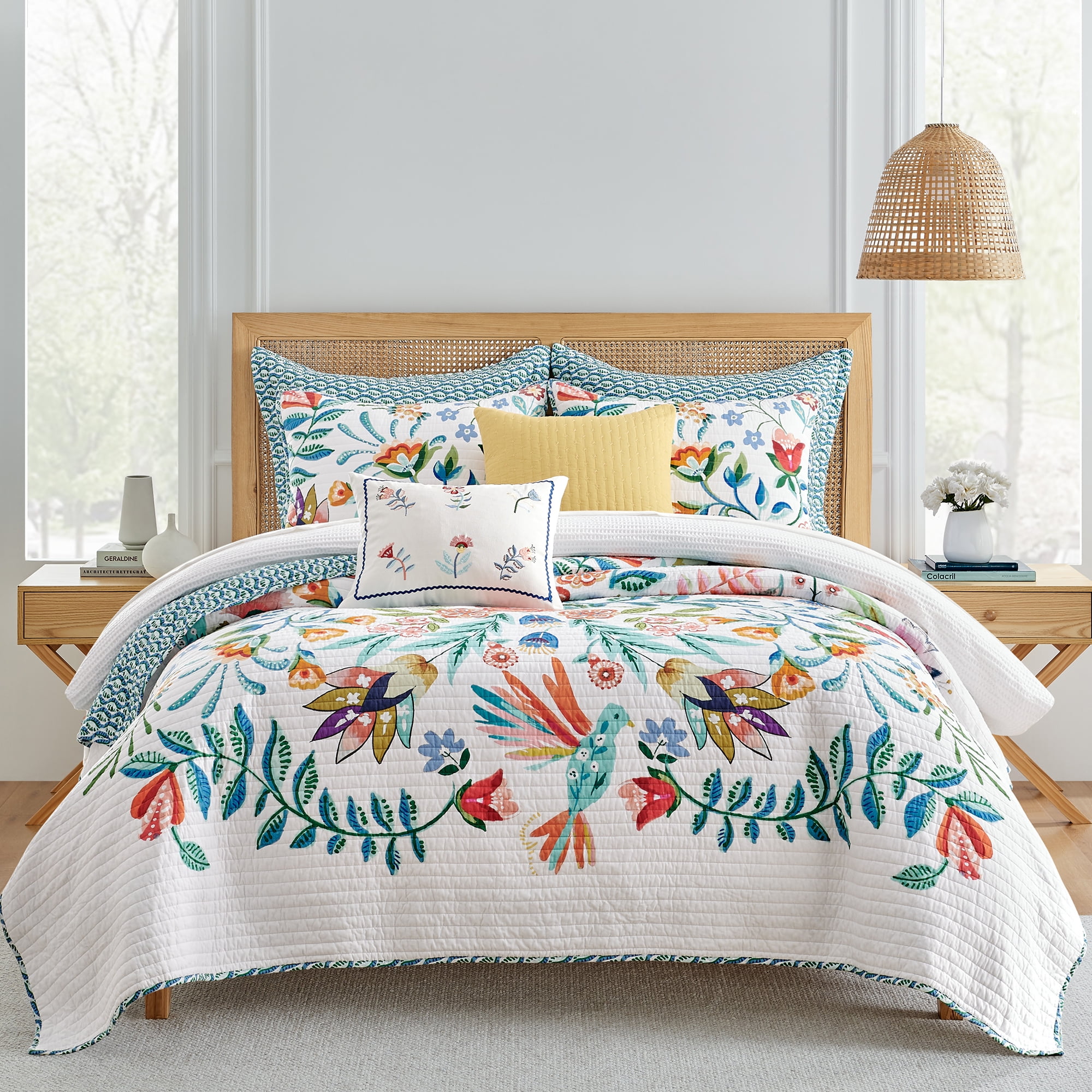 Levtex Home - Danika Quilt Set - Full/Queen Quilt and Two Standard ...