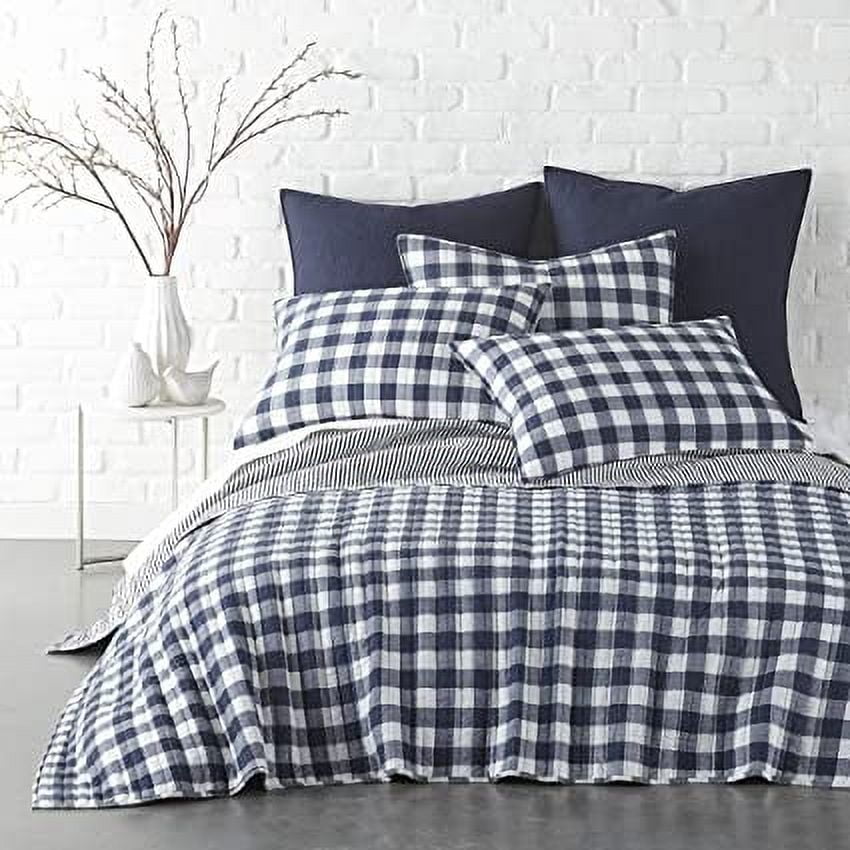 Levtex Home - Elijah Navy Quilt Set - King Quilt + Two King Pillow ...