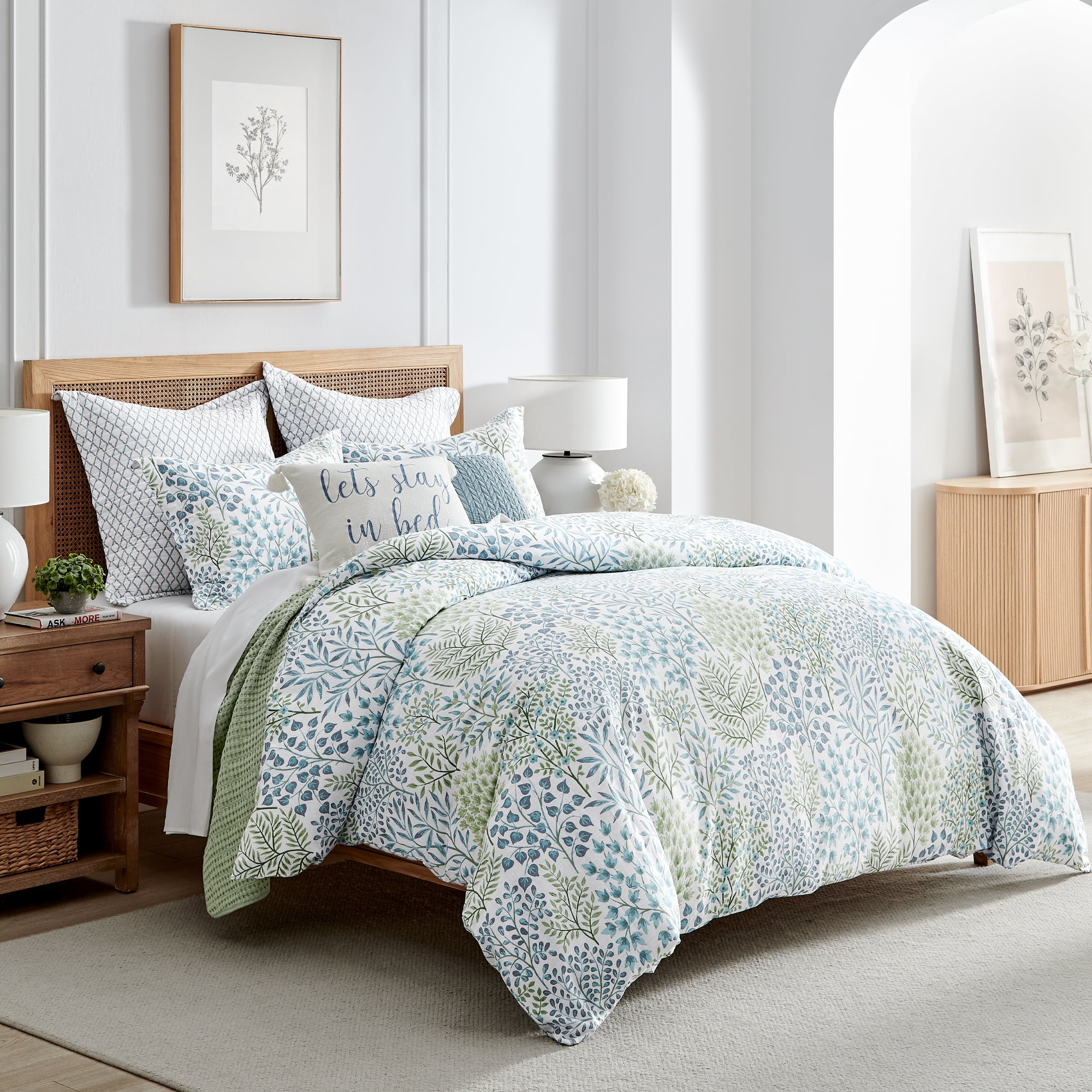 Levtex Home - English Forest Green Comforter Set - Full/Queen Comforter ...
