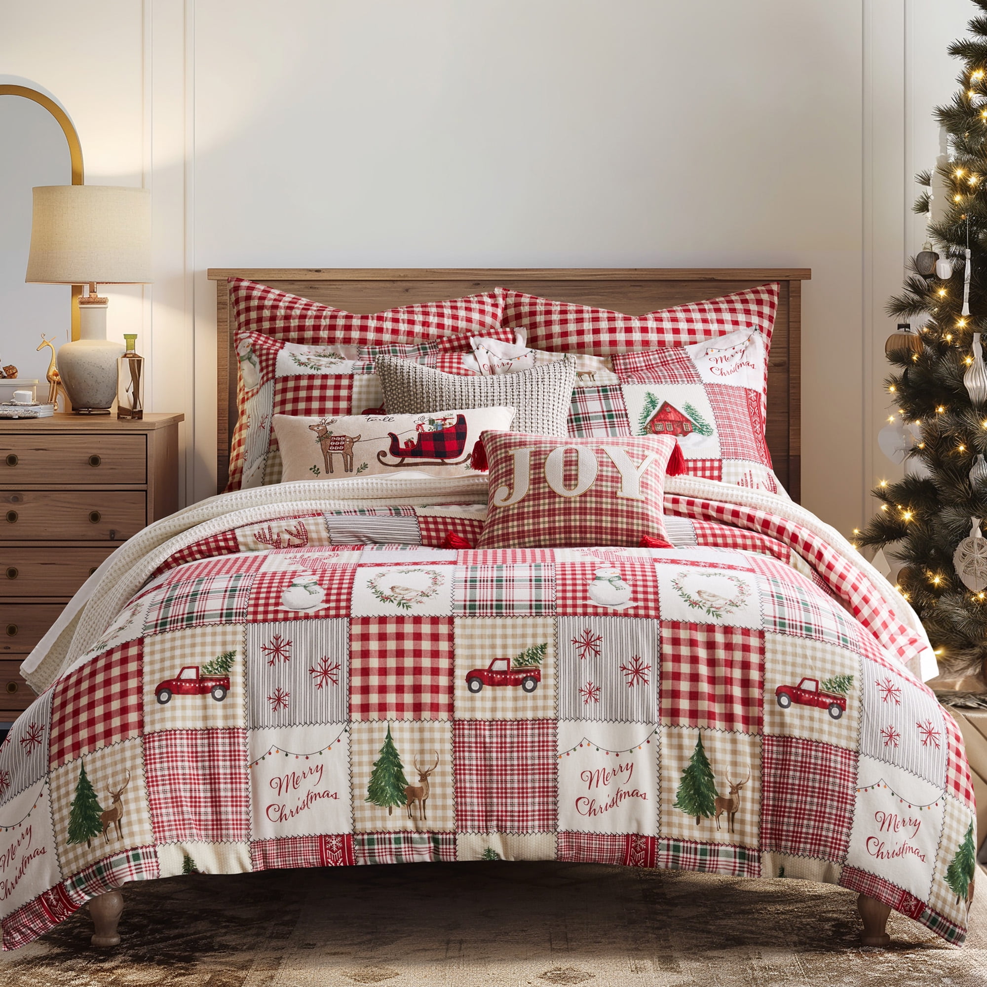 Levtex Home - Home For Christmas Comforter Set - Full/Queen Comforter ...