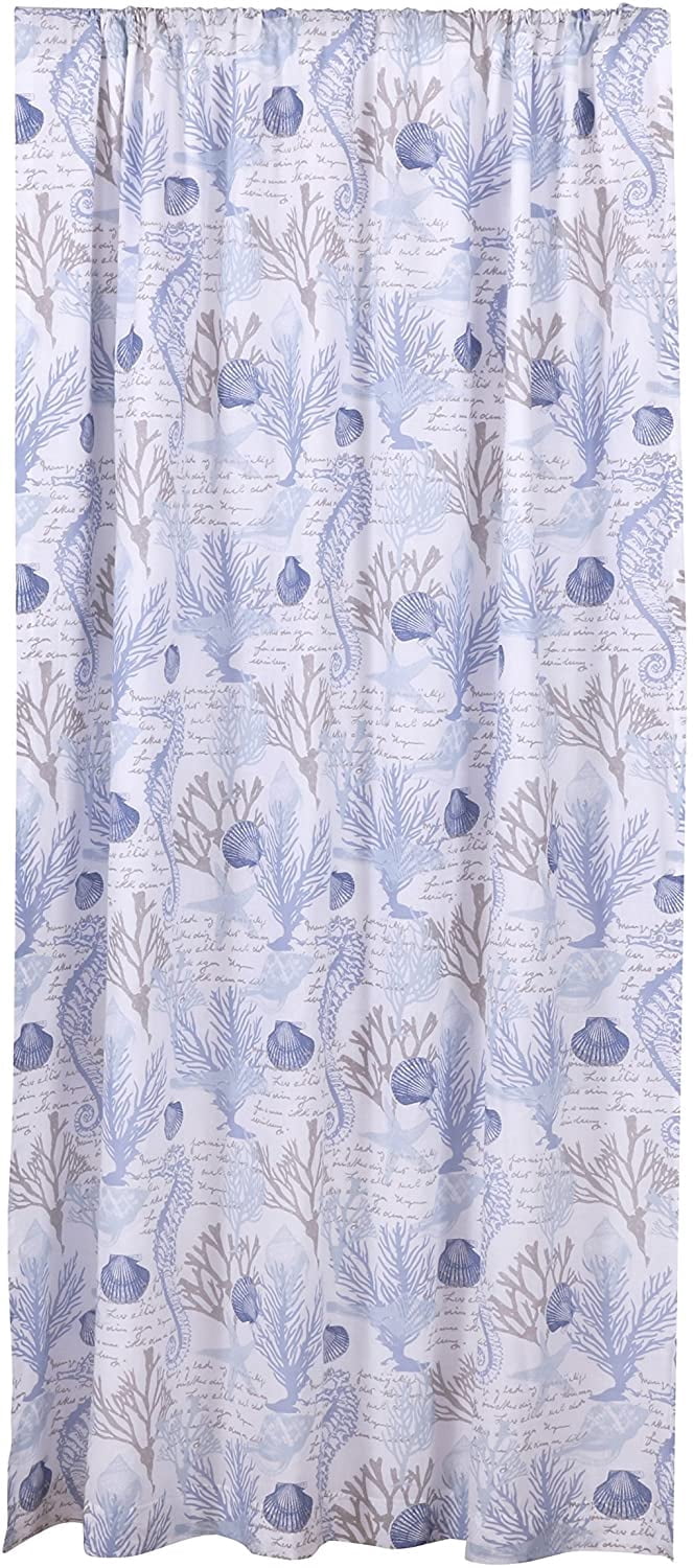 Levtex Home - Galapagos - Drape Panel/Curtain (55x84in.) with Rod ...
