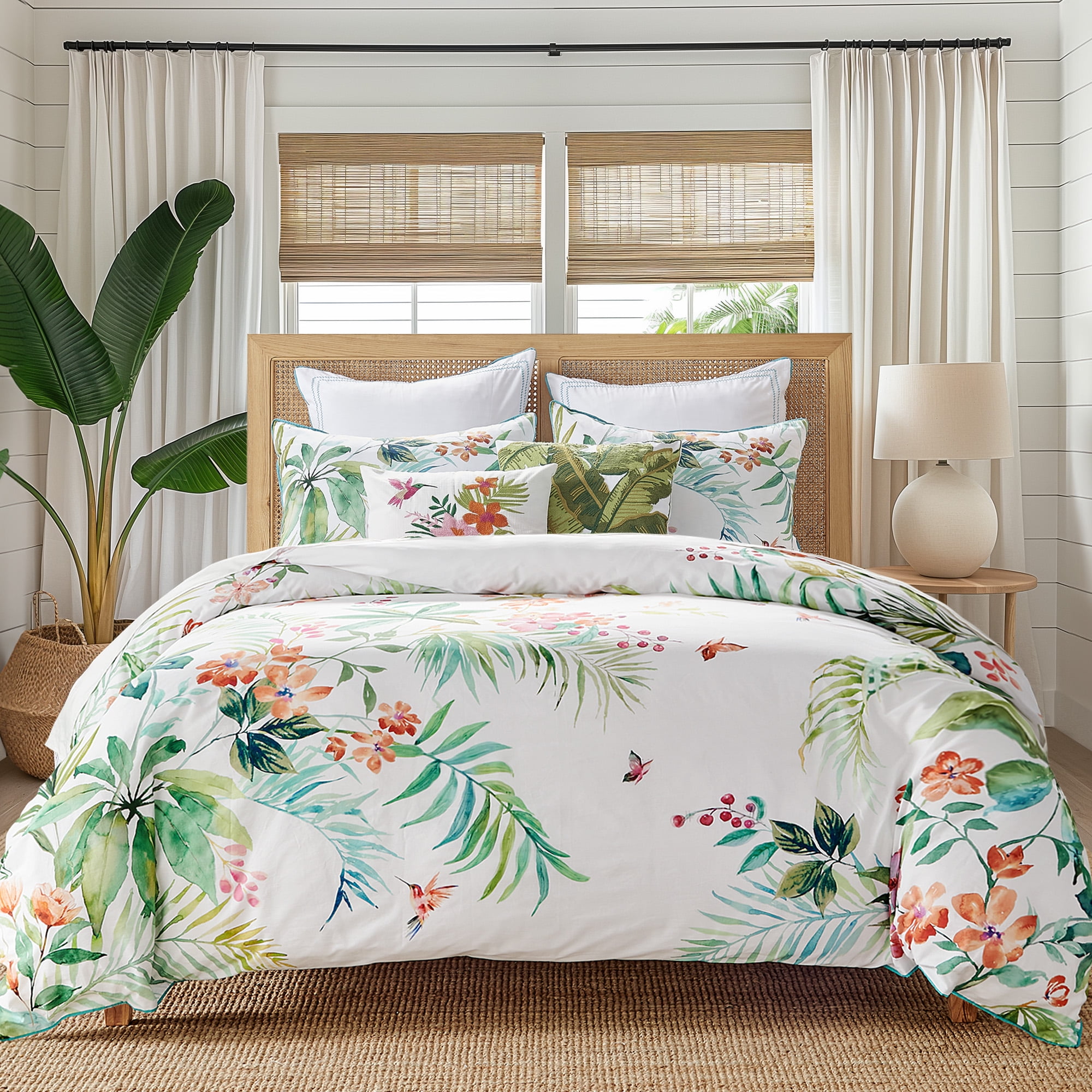 Levtex Home - Hummingbird Grove Comforter Set - King Comforter (106 x ...