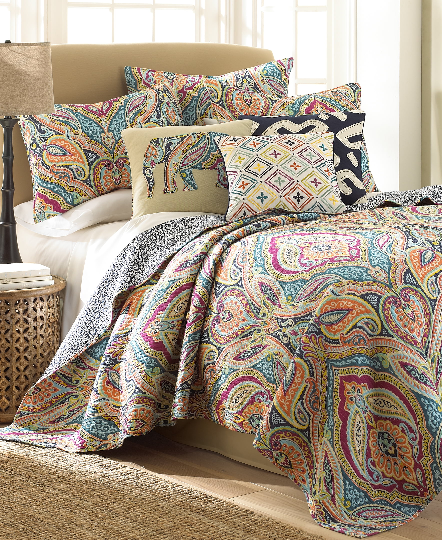 Levtex Home - Magnolia Quilt Set - Twin Quilt + One Standard Pillow ...