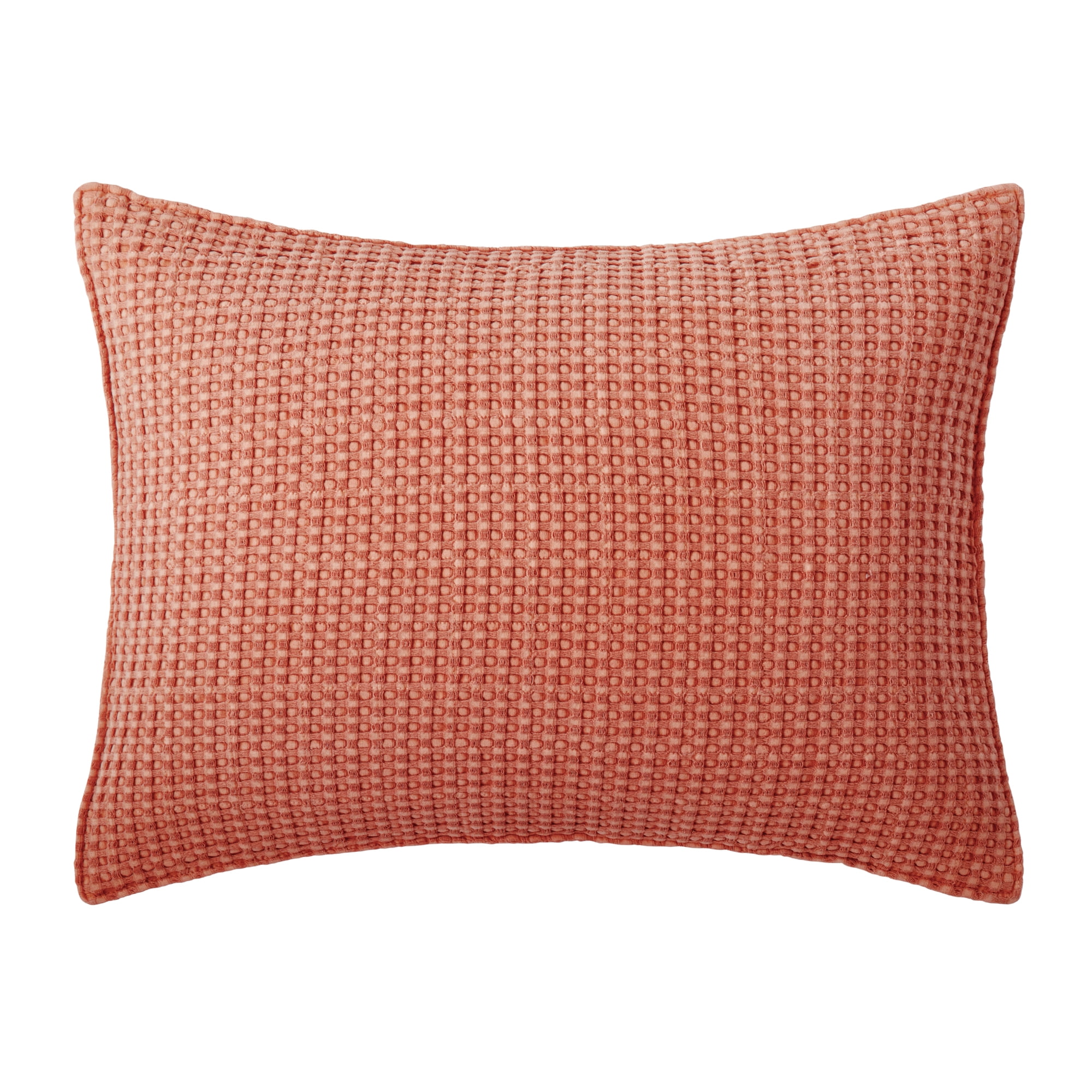 Levtex Home - Mills Waffle - Standard Sham (26x20in.) - Waffle - Adobe ...