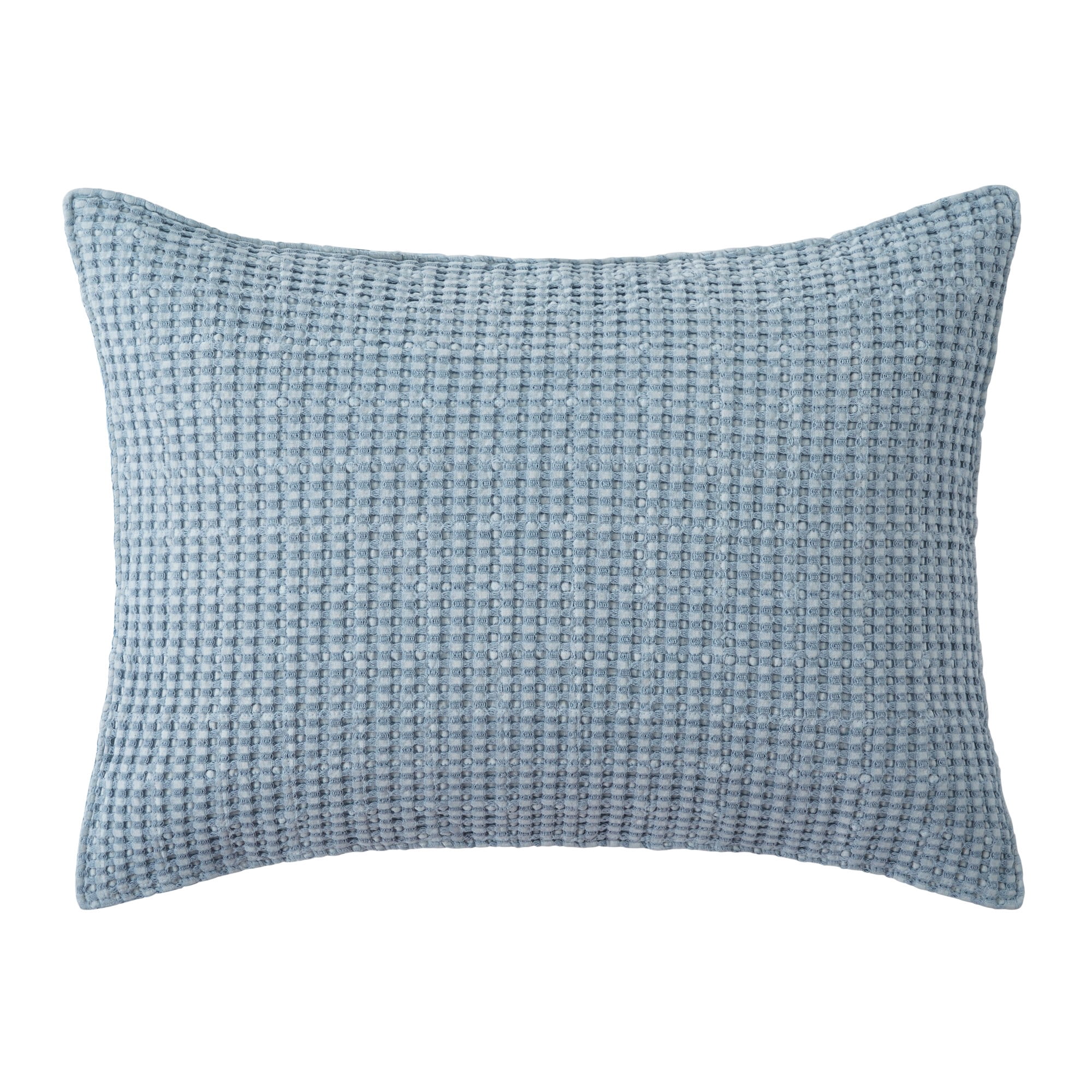 Levtex Home - Mills Waffle - Standard Sham - Waffle - Chambray - Sham ...