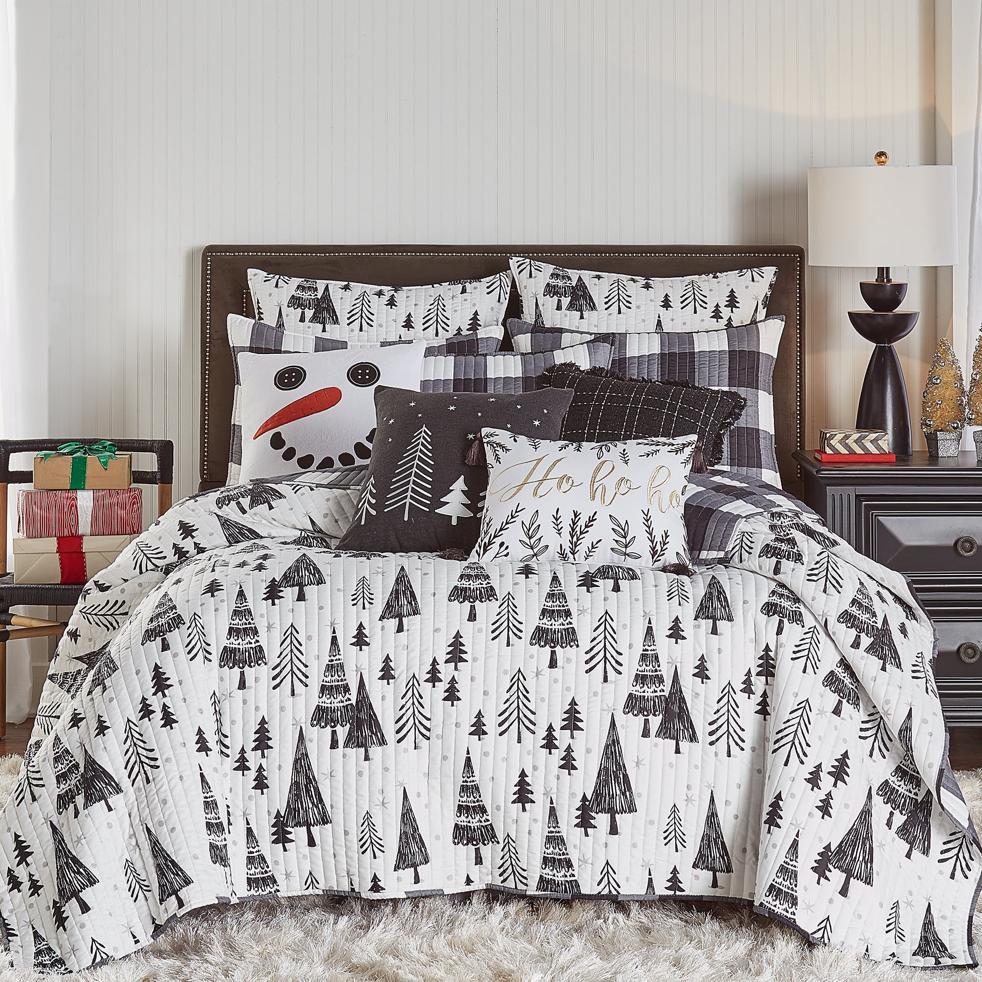 Levtex Home - Northern Star King/Cal King Quilt Set - Christmas Tree ...