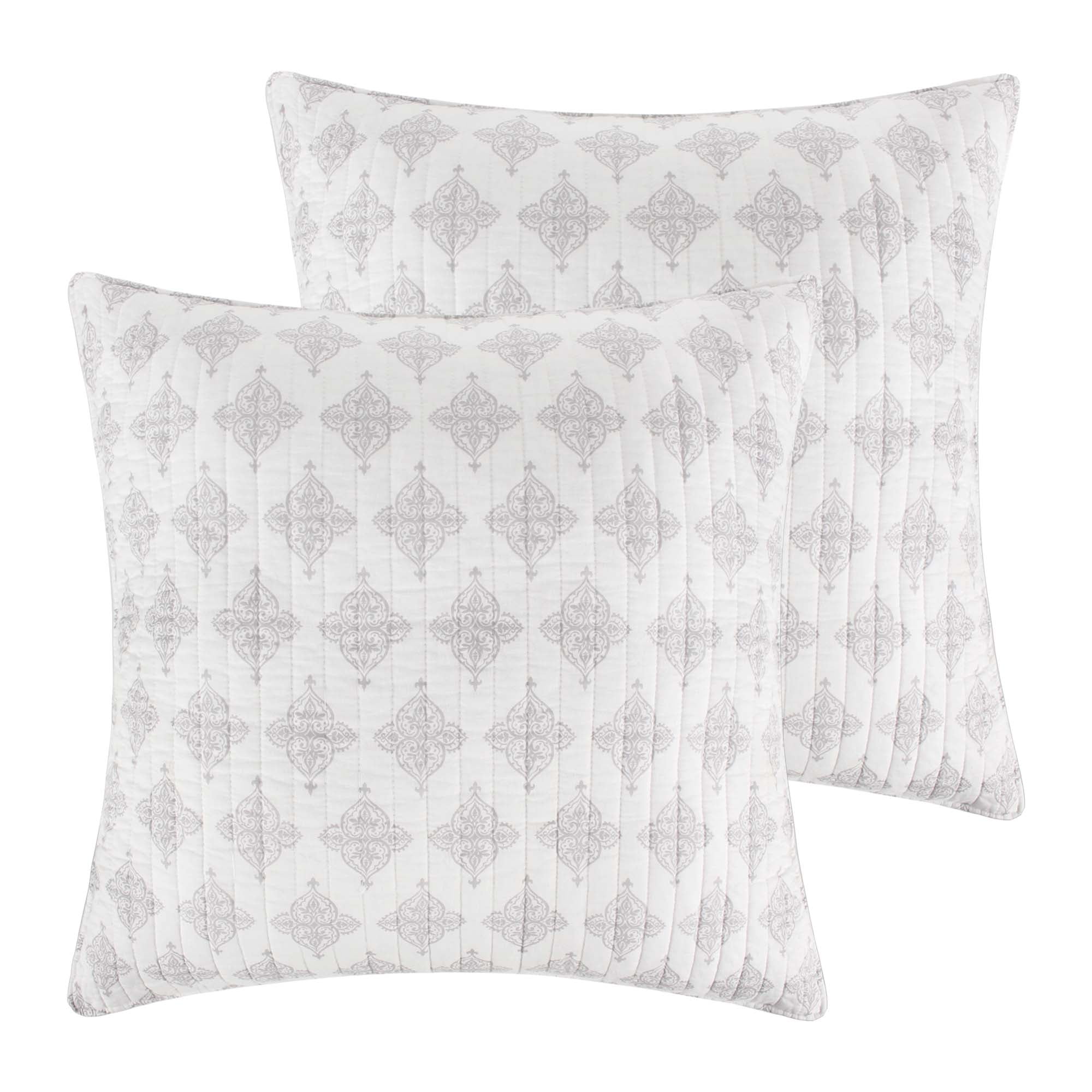 Levtex Home - Rome - Quilted Euro Shams Set of Two (26 x 26 in.) - Mini ...