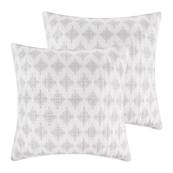 Levtex Home - Rome - Quilted Euro Shams Set of Two (26 x 26 in.) - Mini ...