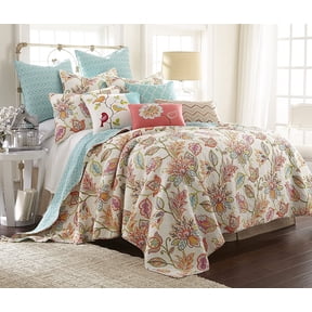 Levtex Home - Kassandra Quilt Set - Full/Queen Quilt (88x92in ...