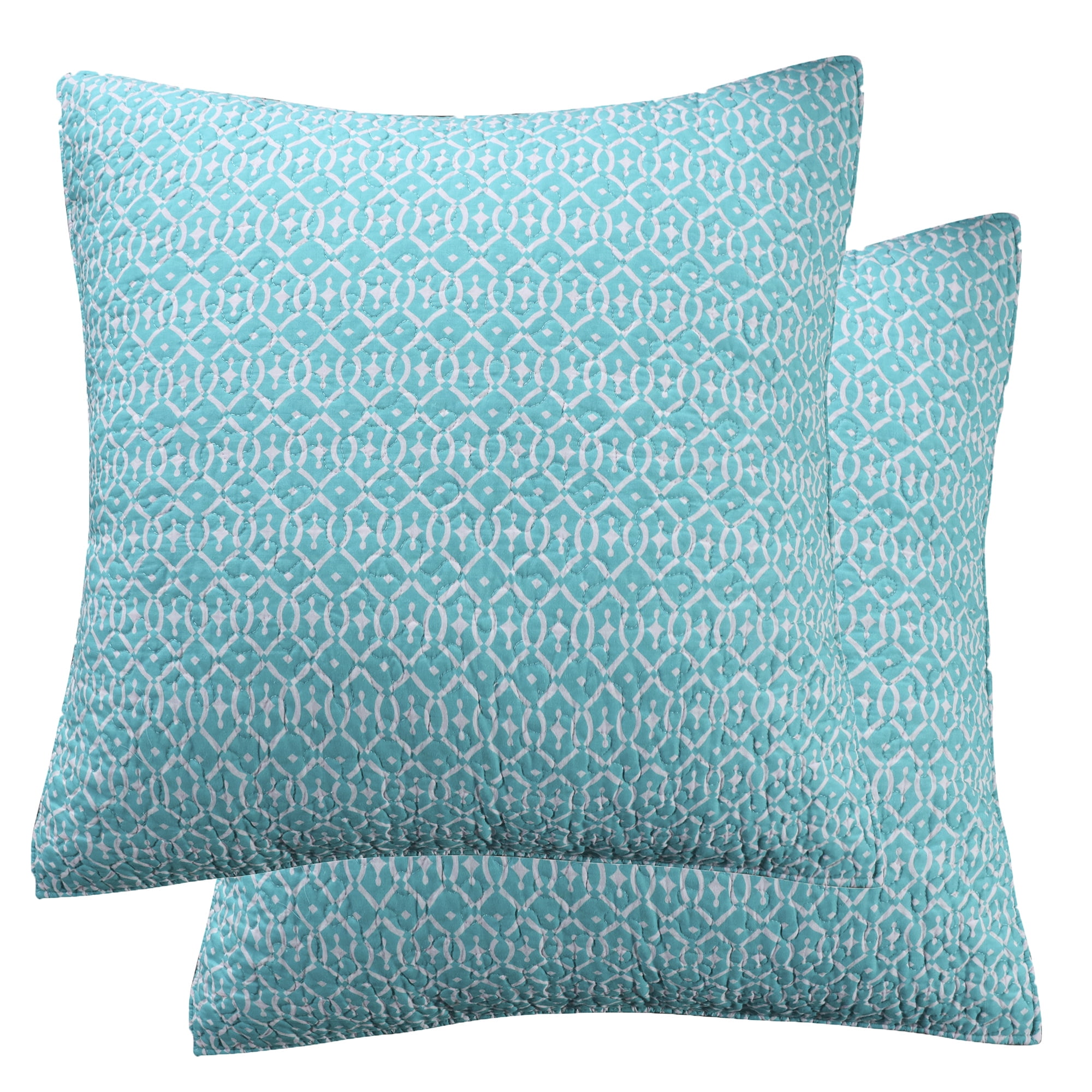 Levtex Home - Sophia - Quilted Euro Shams Set of Two (26 x 26 in ...