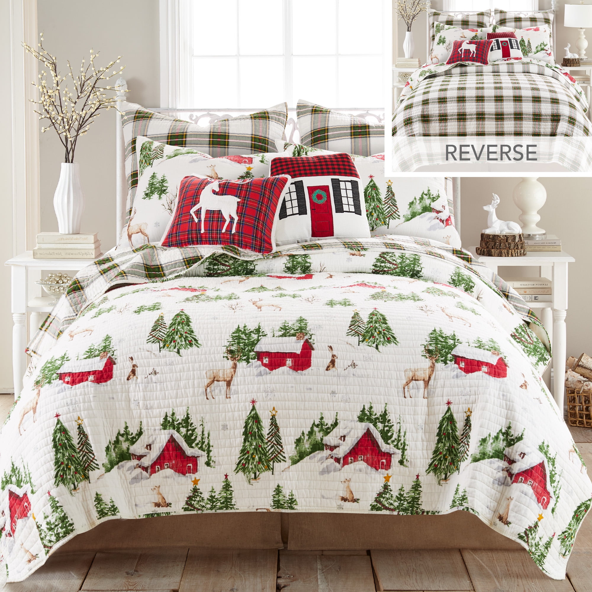 Levtex Home - Tatum Pines Quilt Set - Twin Quilt and One Standard Sham ...