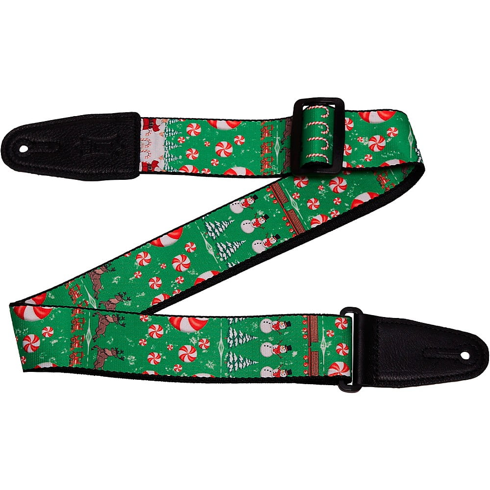 Levy's 2" Christmas Guitar Strap Holiday Gift Wrap - Walmart.com