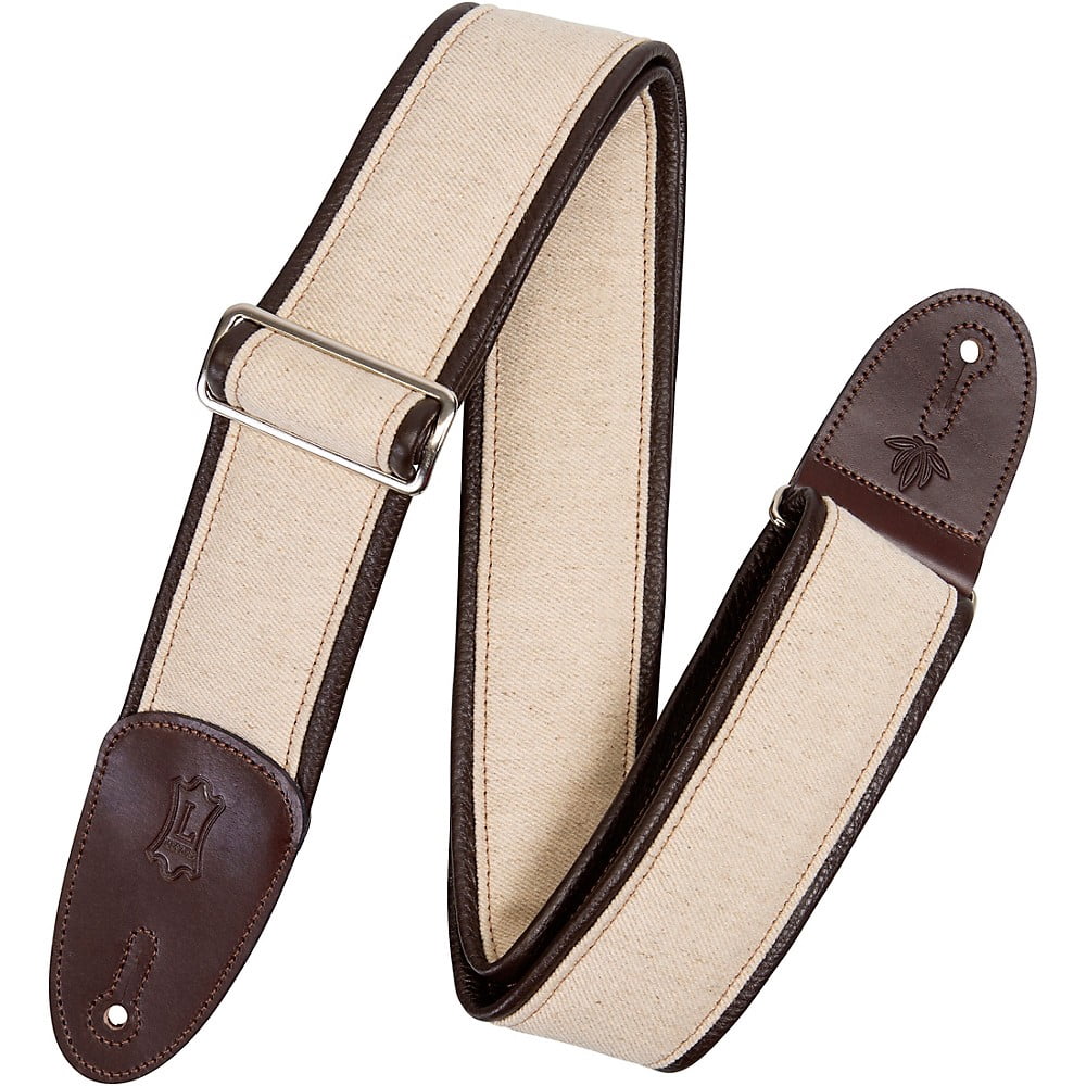 Levy's MHG 2.5" Wide Hemp Guitar Strap Natural - Walmart.com