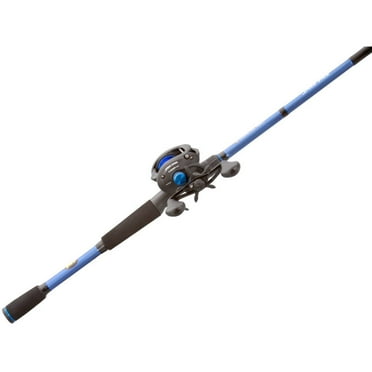 Lew's Mach Smash Baitcast Reel and Fishing Rod Combo, 6-Foot 10-Inch ...