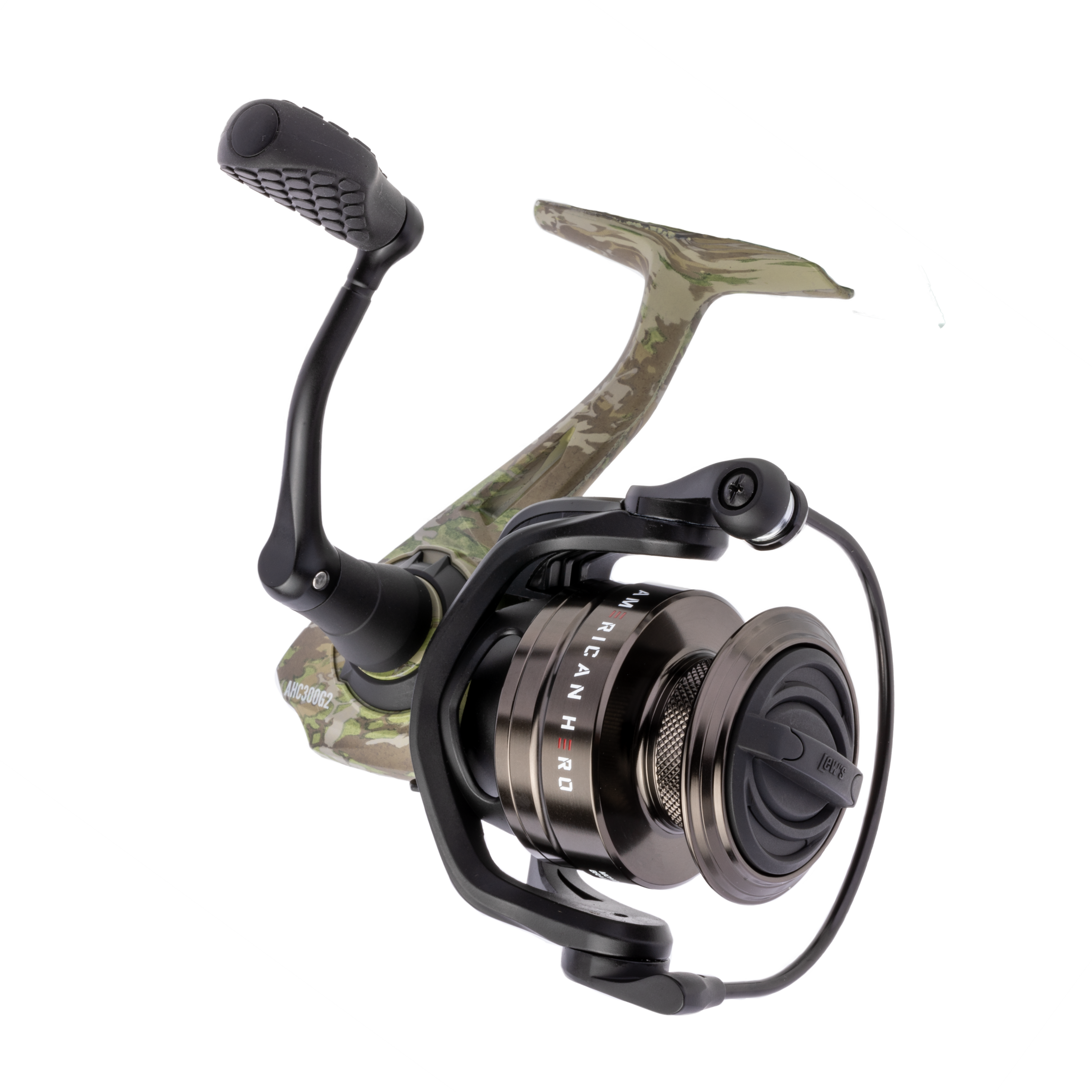 Lew's American Hero Camo Spinning Reel and Fishing Rod Combo, 6-Foot 2 ...