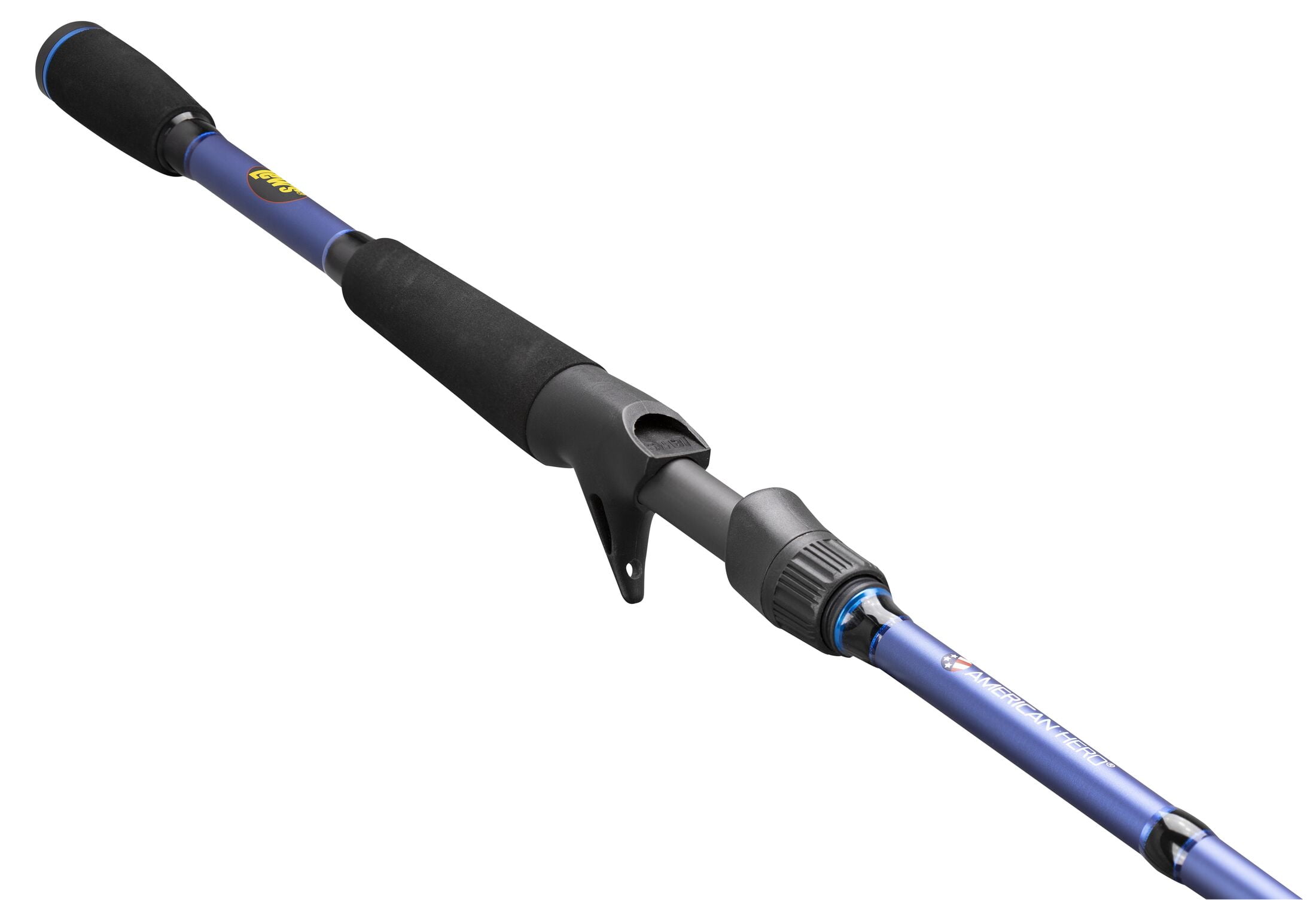 Lew's American Hero Casting Fishing Rod, 6-Foot 6-Inch Rod, Medium ...