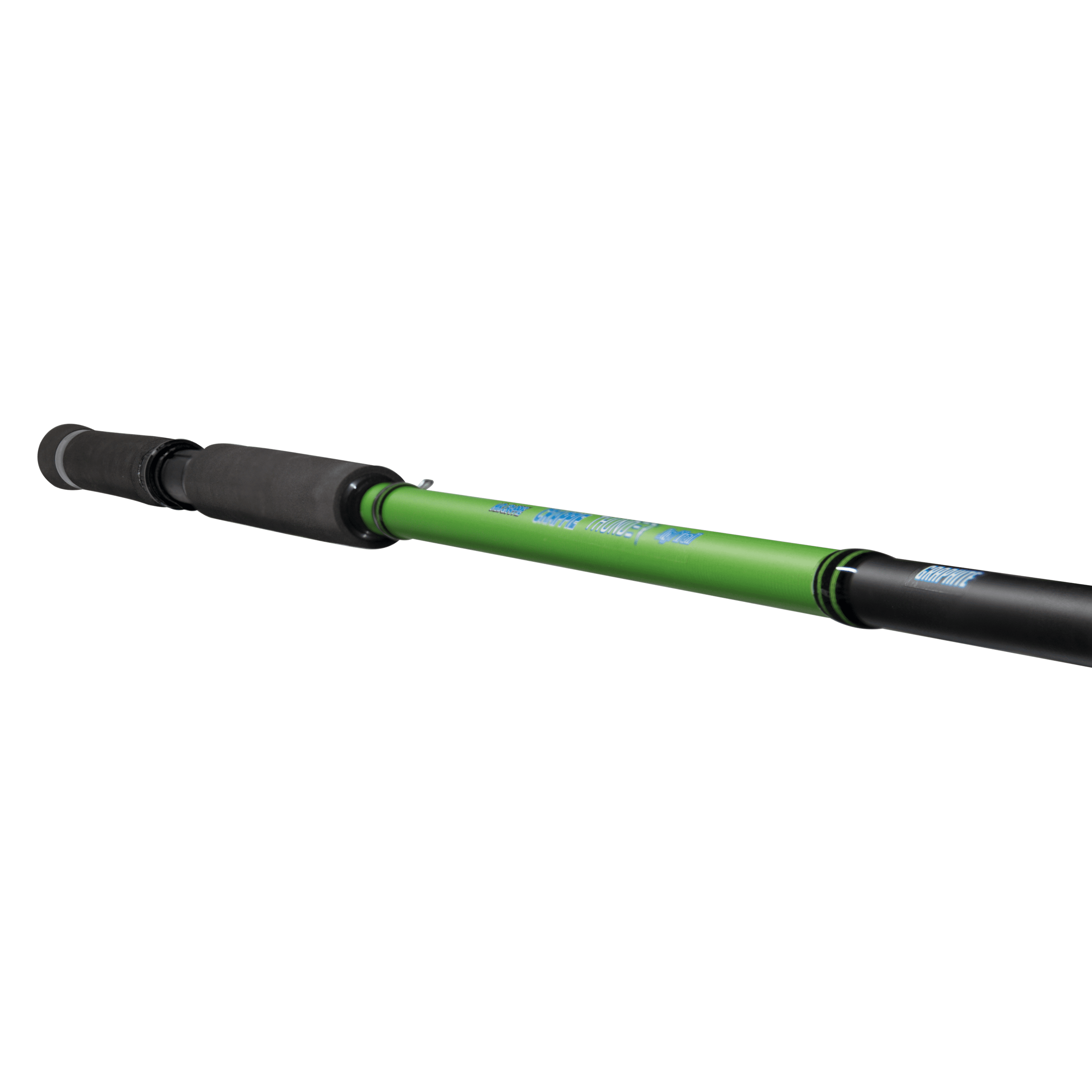 Lew's Crappie Thunder Jigging Fishing Rod, 12-Foot 2-Piece Rod, Green ...